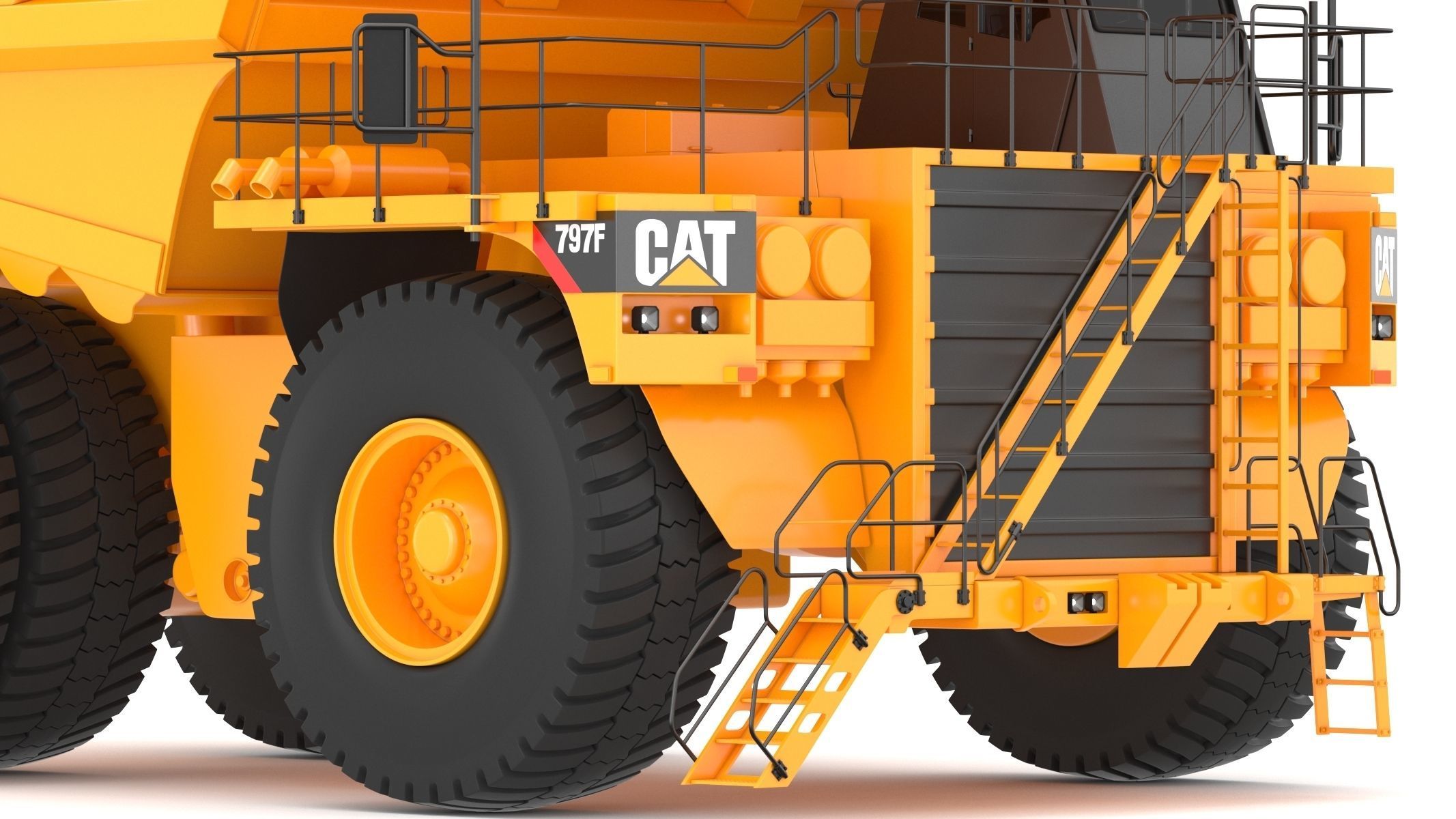 Caterpillar 797 3D model | CGTrader