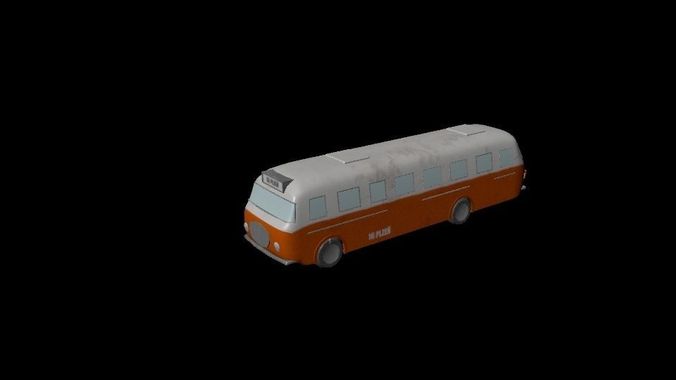 Bus 706 RTO free 3D model | CGTrader