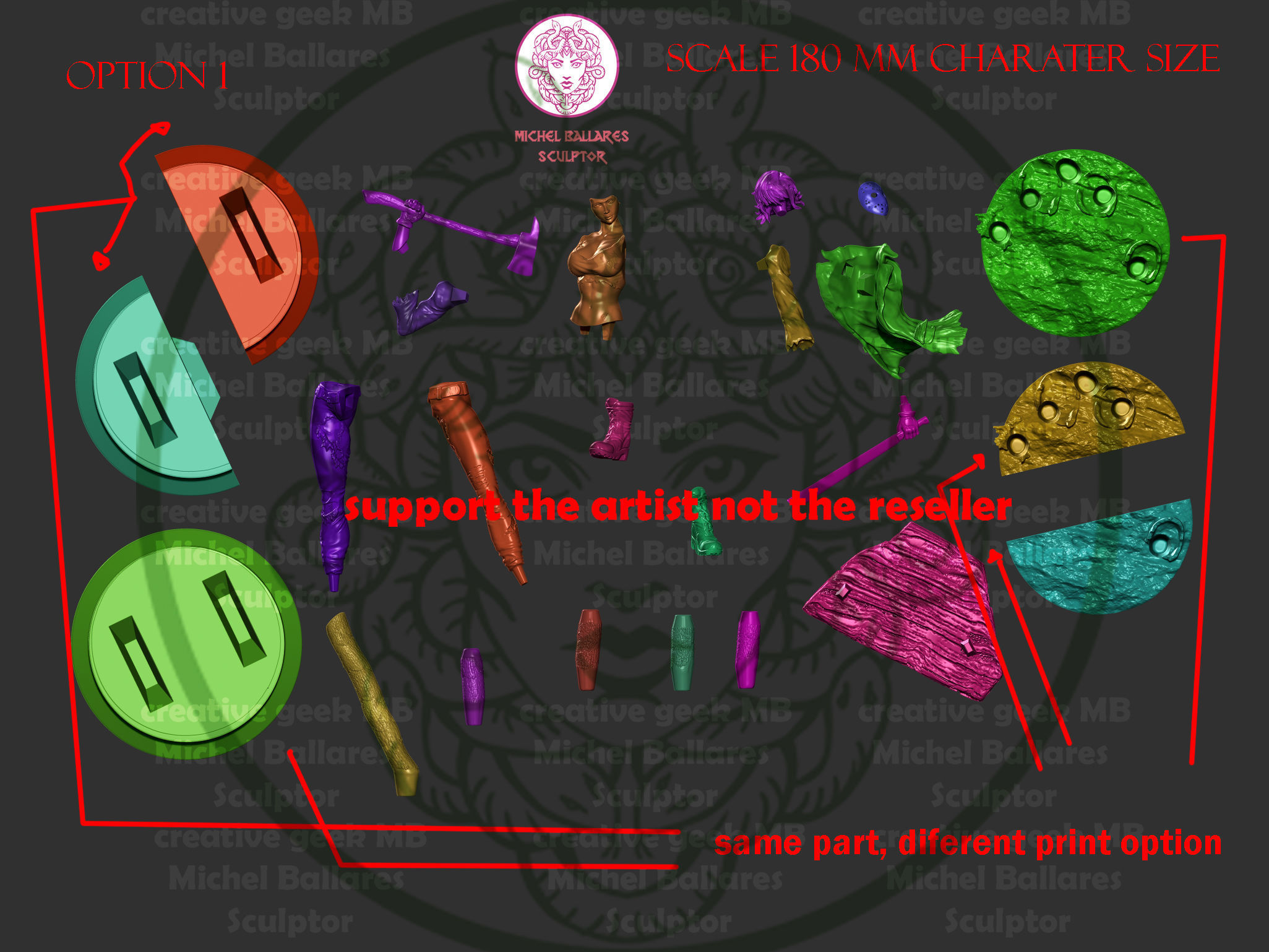 Jason Girl by Creative Geek MB 3D model 3D printable | CGTrader