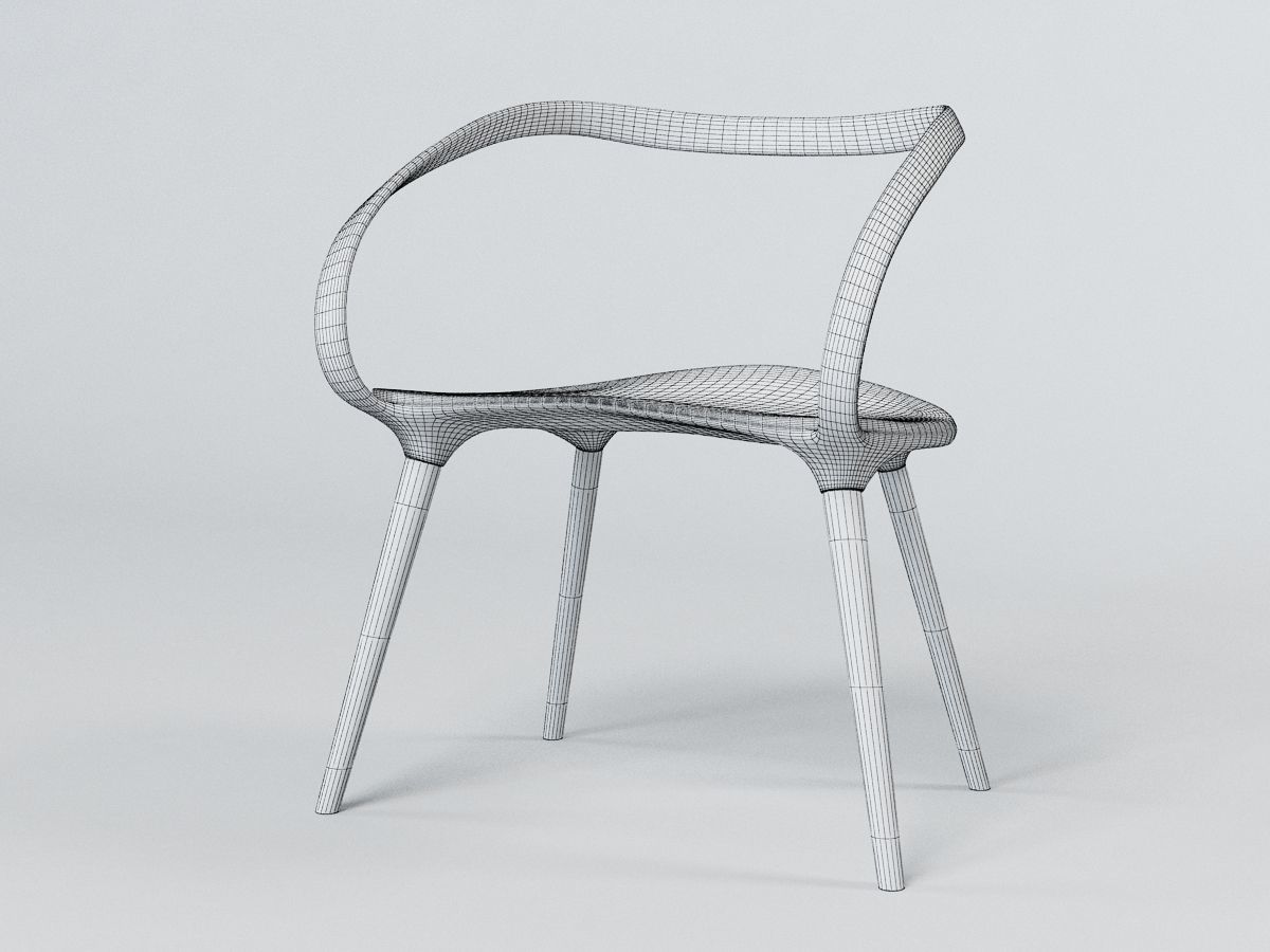 Velo Chair by Jan Waterston 3D model | CGTrader