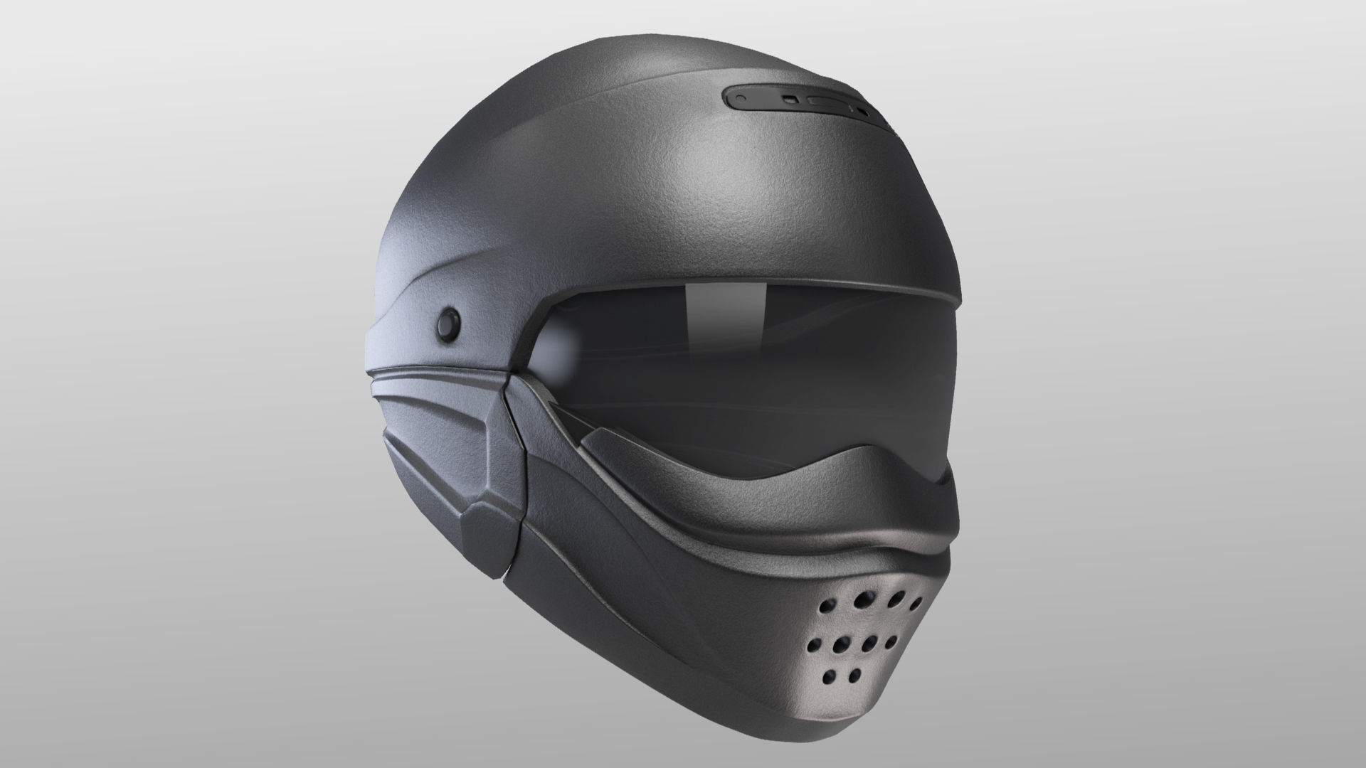 Motorcycle helmet 3D model | CGTrader