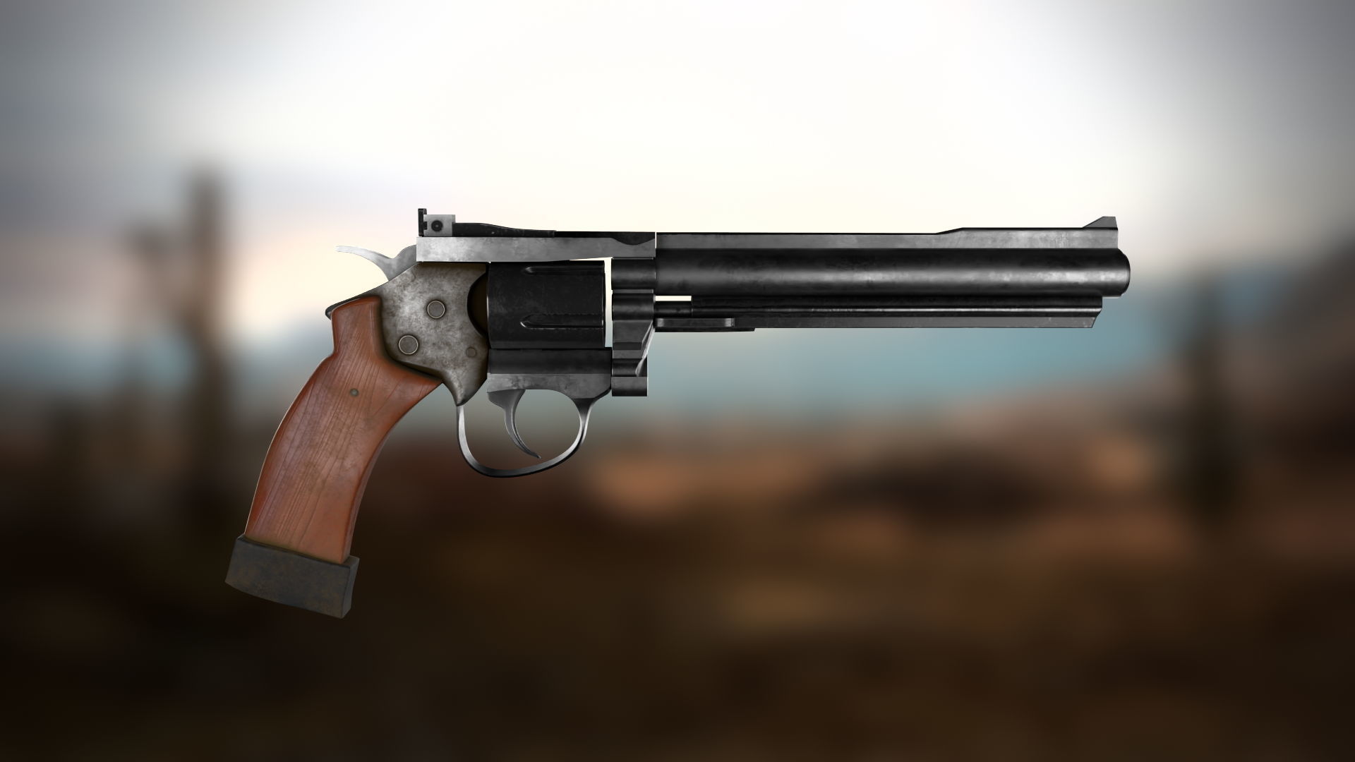 Revolver apk 3D model | CGTrader