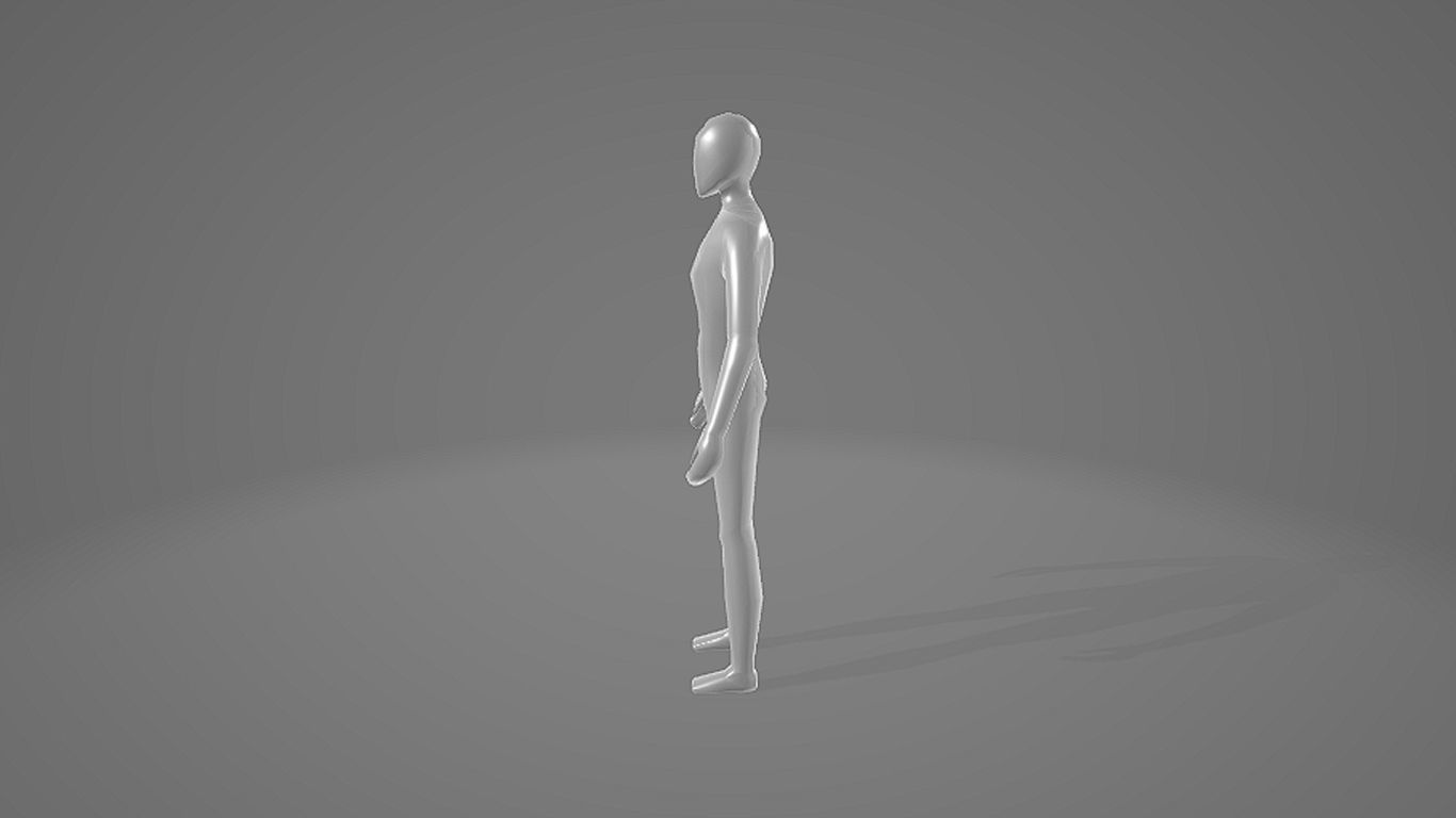 Low Poly Man free 3D model | CGTrader