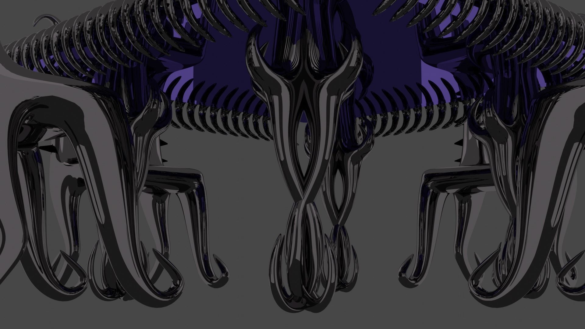 3D model Evil dining table VR / AR / low-poly | CGTrader