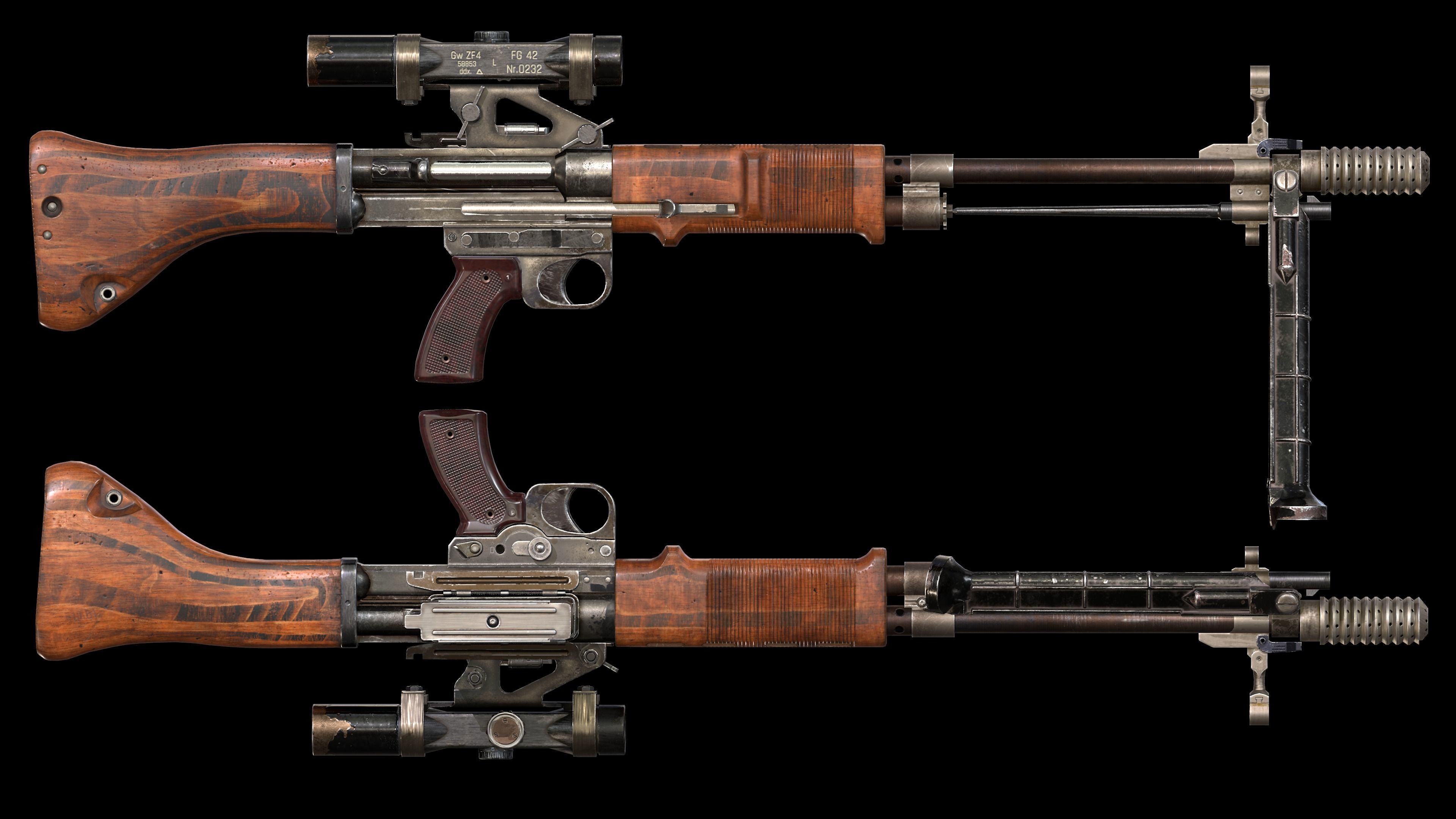 3D model FG 42 VR / AR / low-poly | CGTrader