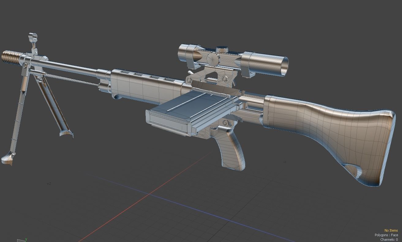 3D model FG 42 VR / AR / low-poly | CGTrader