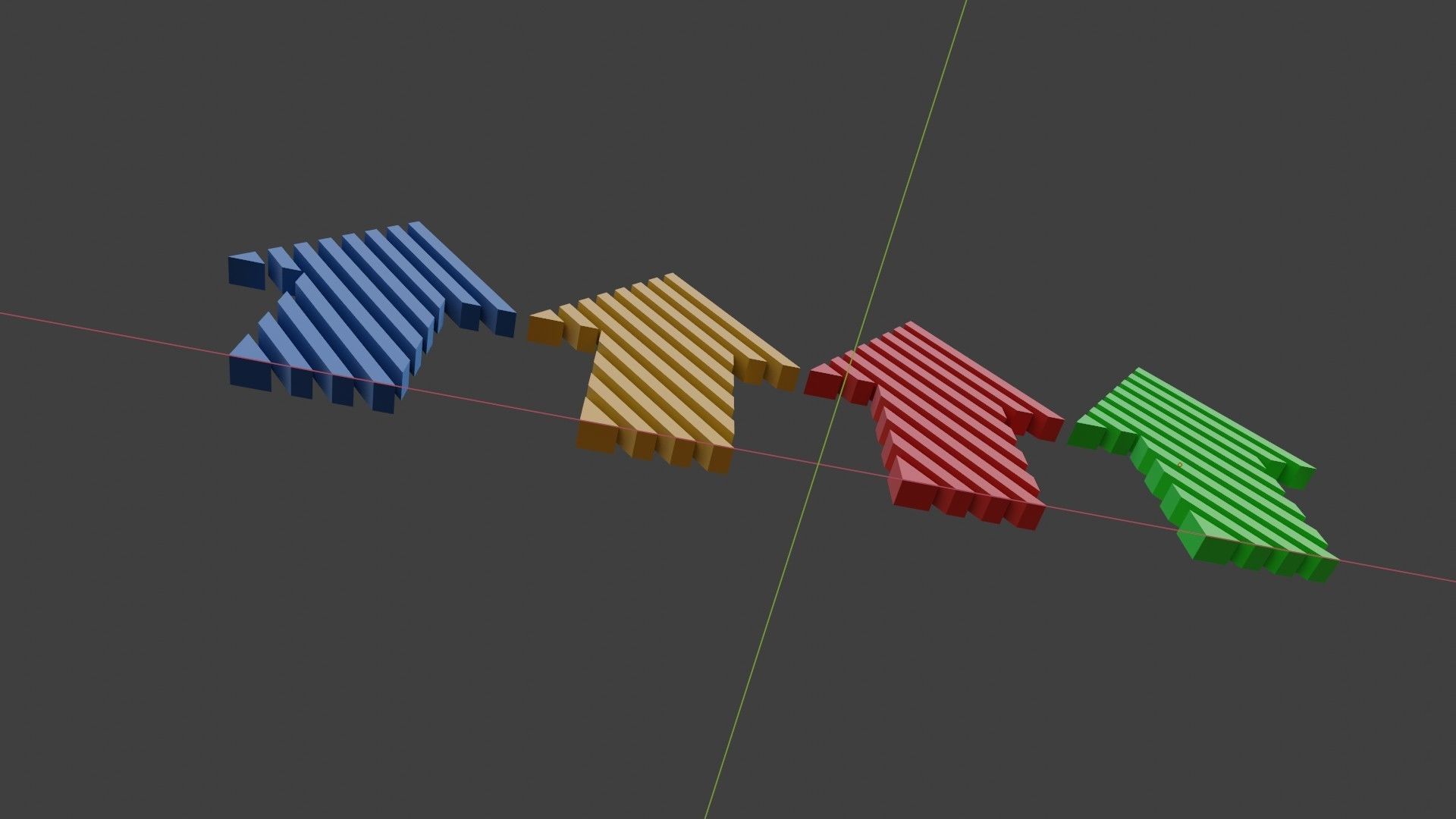 3D model Low poly arrow 53 VR / AR / low-poly | CGTrader