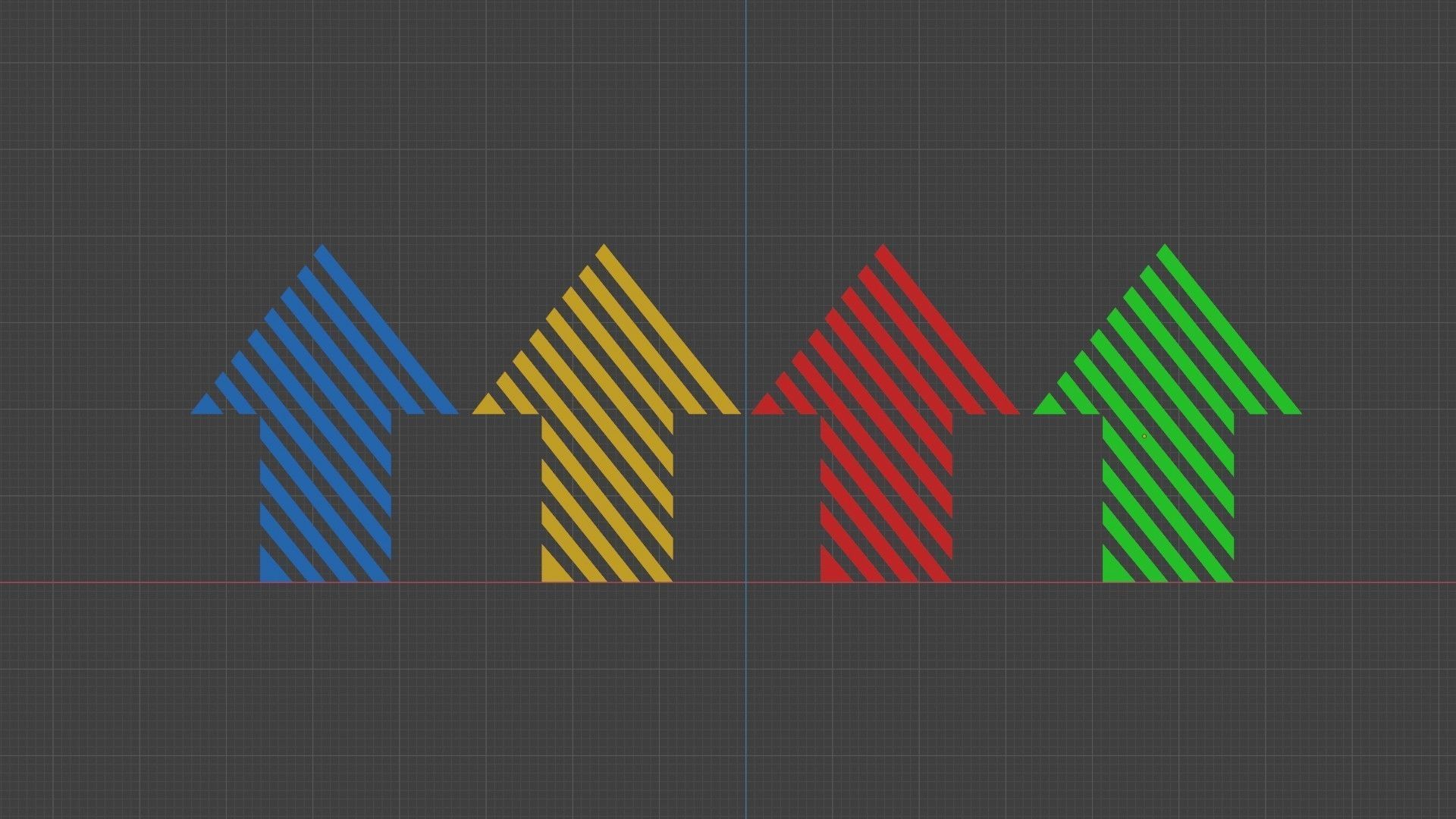 3D model Low poly arrow 53 VR / AR / low-poly | CGTrader