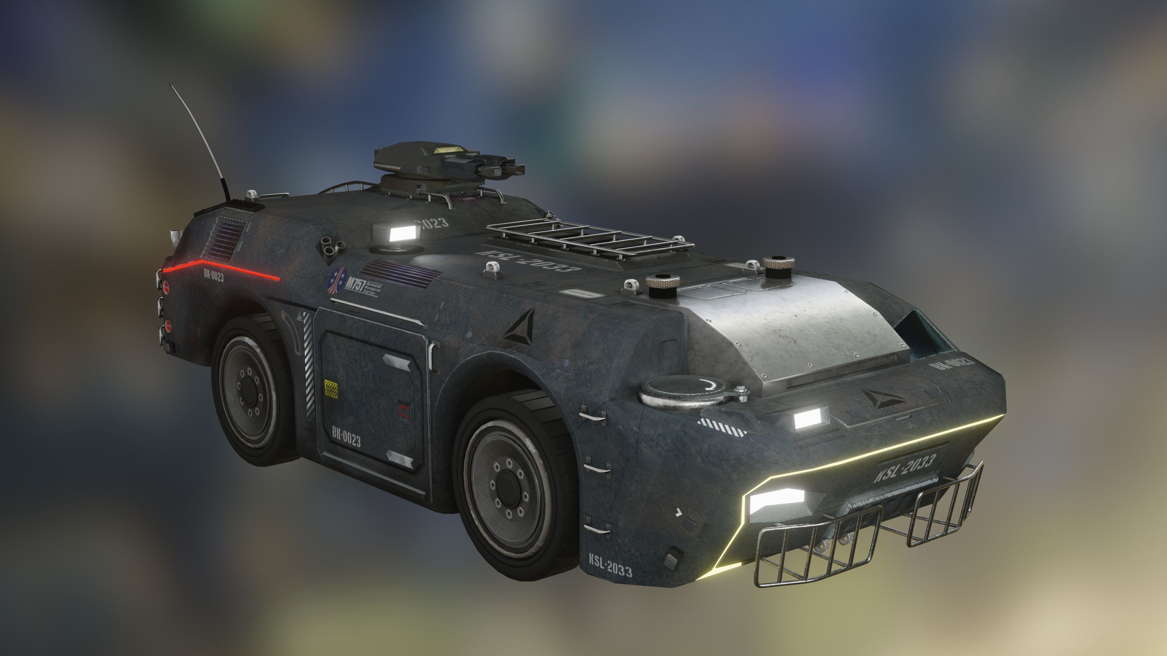 3D model APC M757 city version VR / AR / low-poly | CGTrader