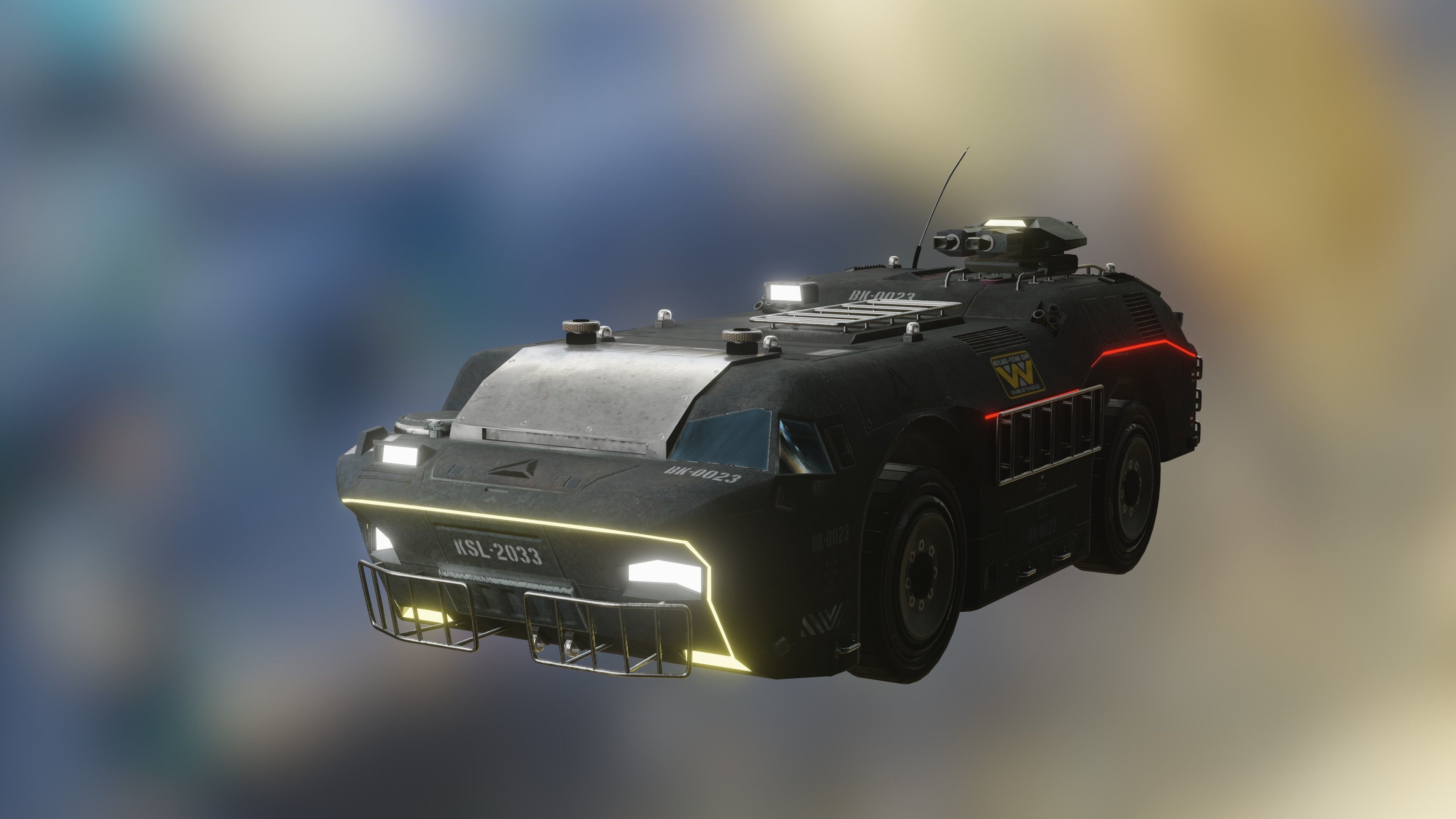 3D model APC M757 city version VR / AR / low-poly | CGTrader