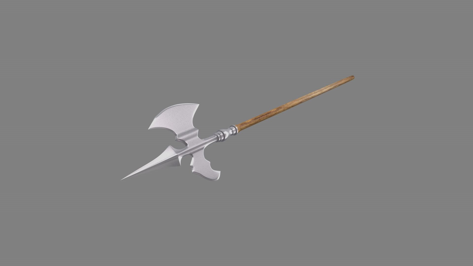 Halberd 3D model | CGTrader