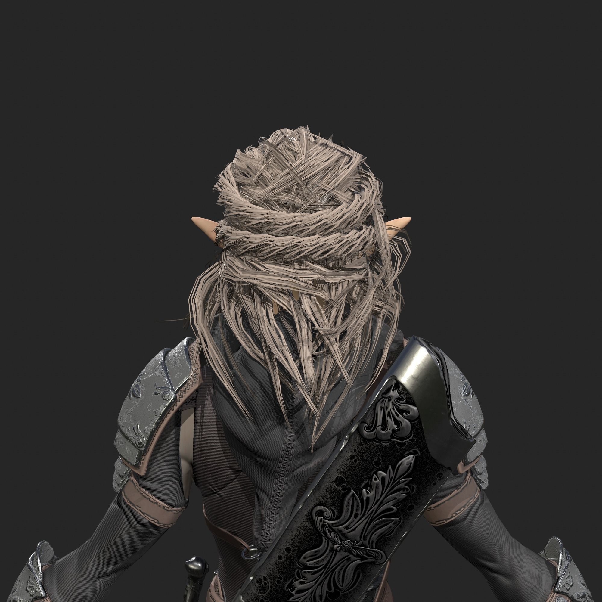 Elf Archer free VR / AR / low-poly 3D model | CGTrader