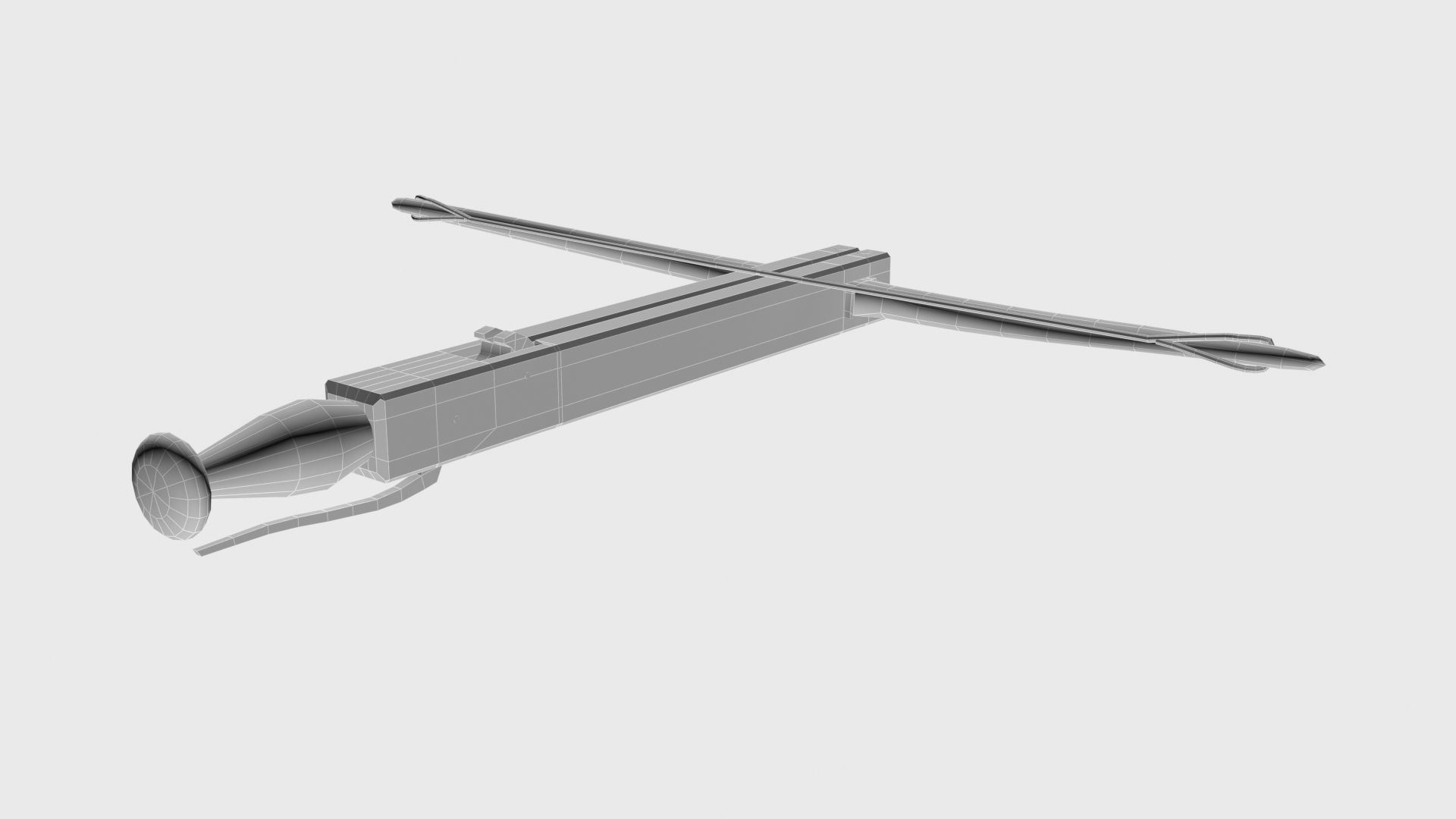 3D model Roman composite crossbow Arcuballista VR / AR / low-poly | CGTrader