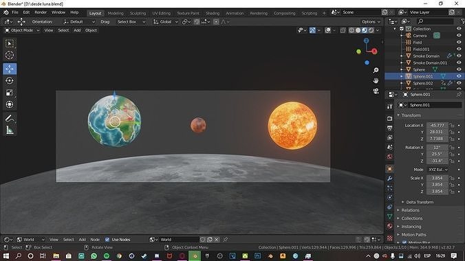 Planet free 3D model | CGTrader
