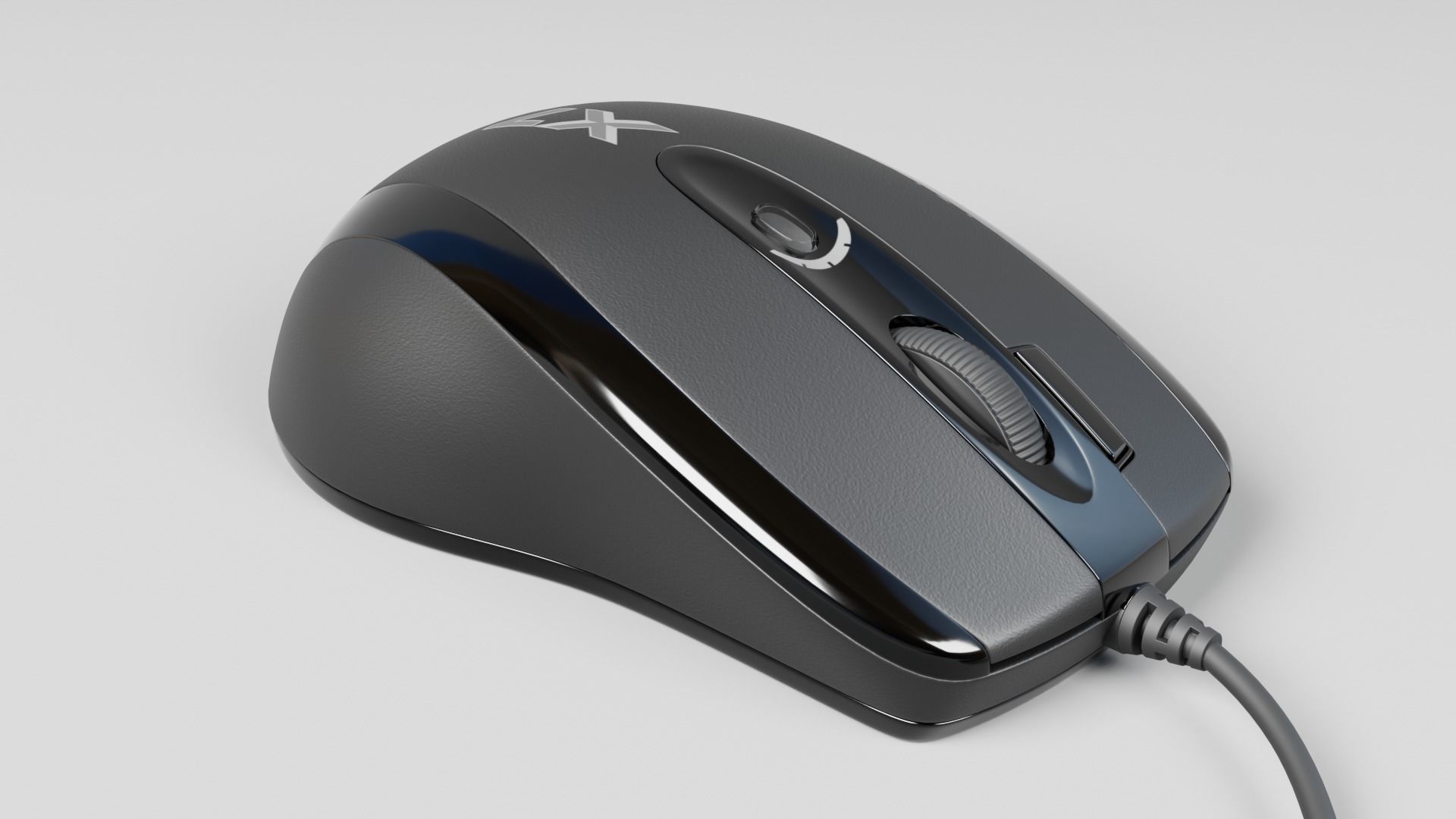 A4Tech X7 Mouse 3D model | CGTrader