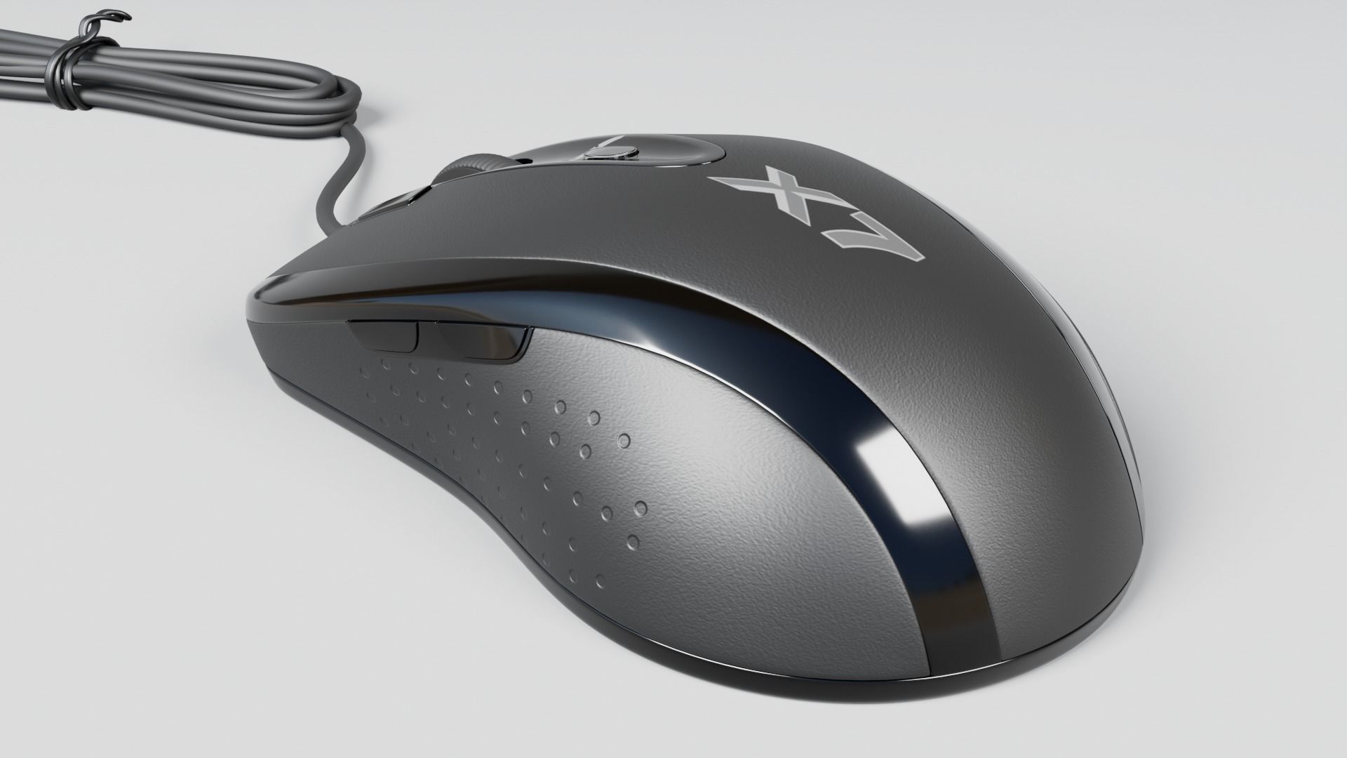 A4Tech X7 Mouse 3D model | CGTrader
