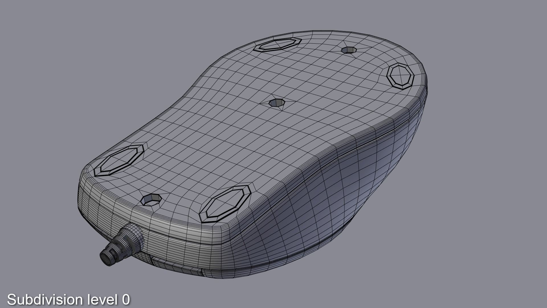 A4Tech X7 Mouse 3D model | CGTrader