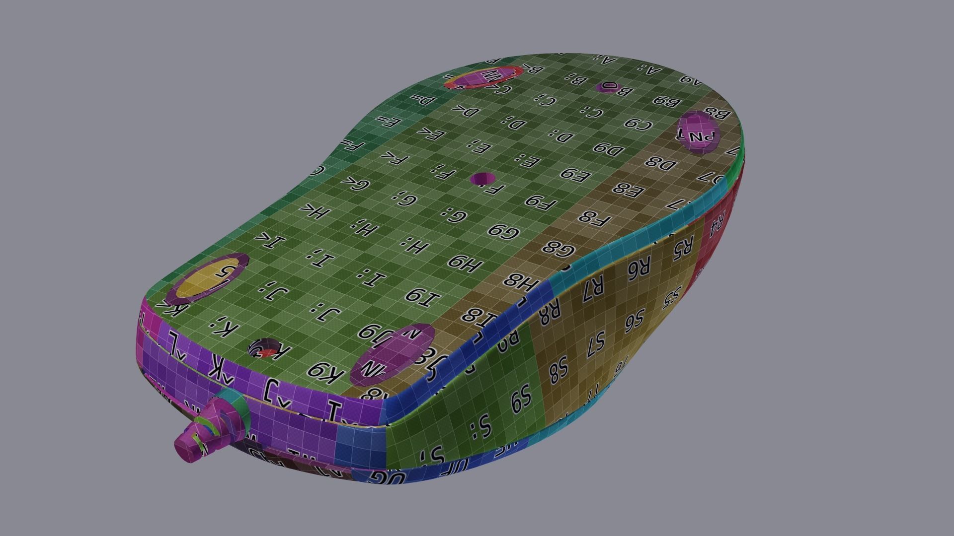 A4Tech X7 Mouse 3D model | CGTrader