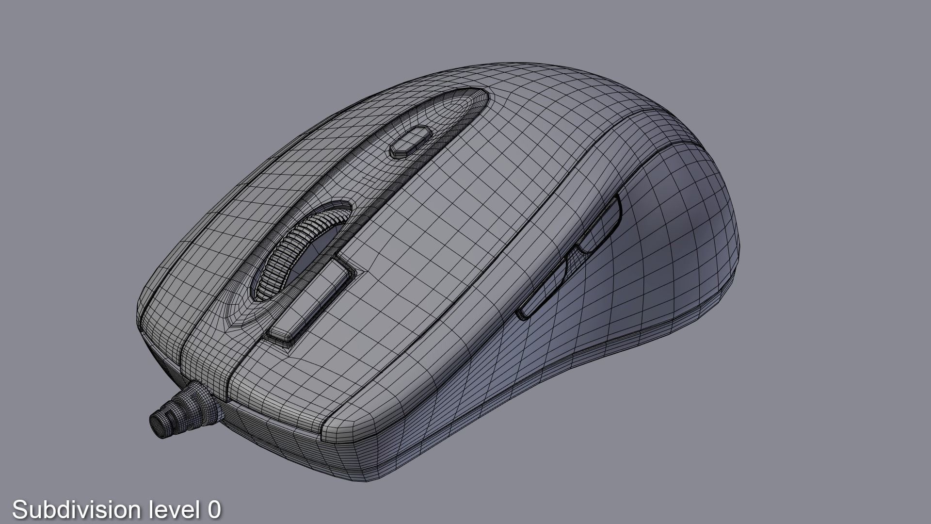 A4Tech X7 Mouse 3D model | CGTrader