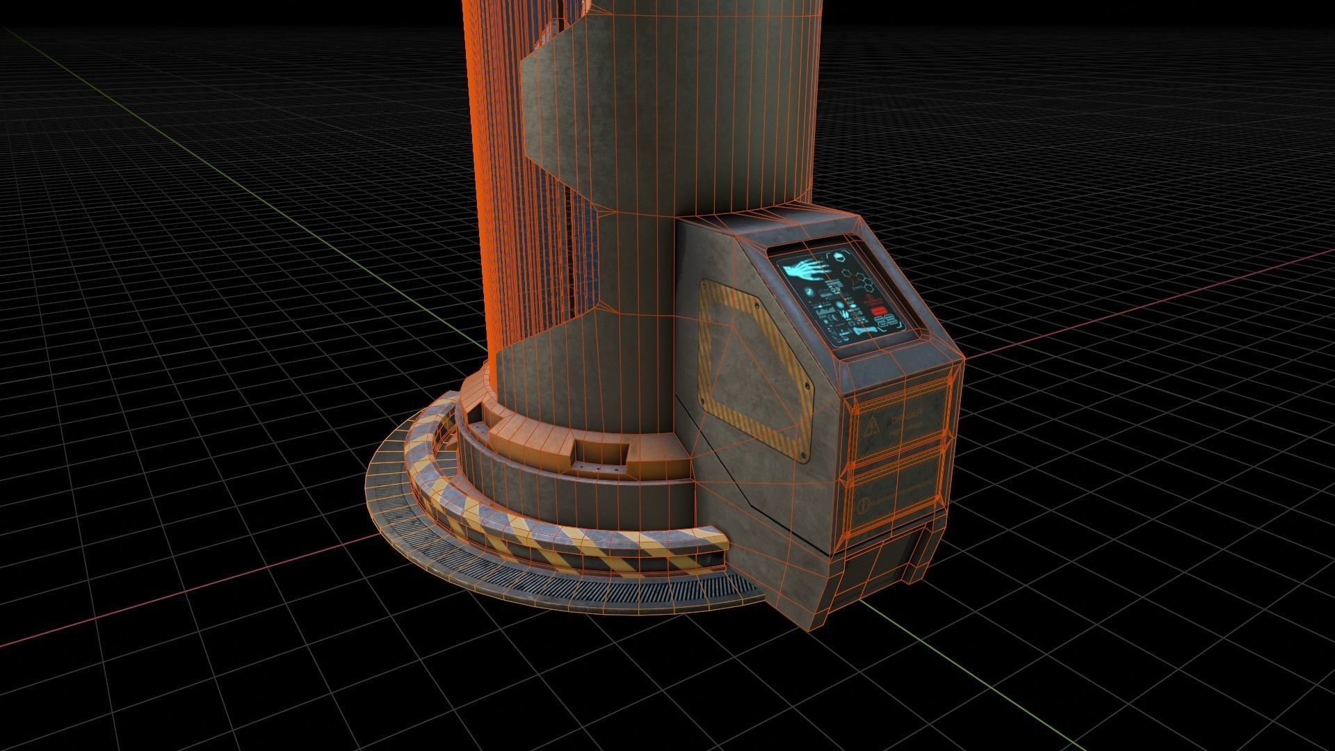 3D model sci fi clone capsule VR / AR / low-poly | CGTrader