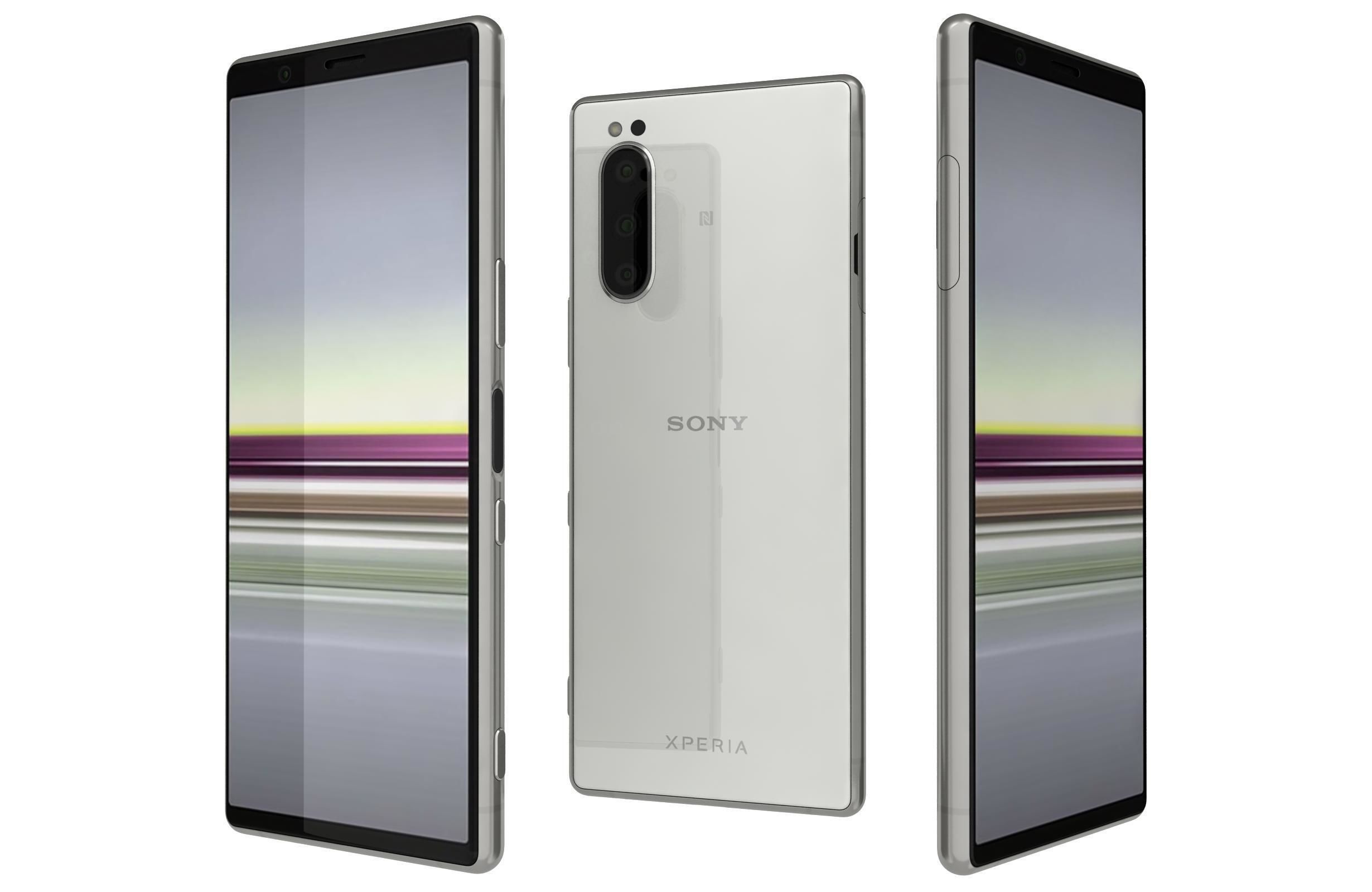 Sony Xperia 5 Gray 3D model | CGTrader