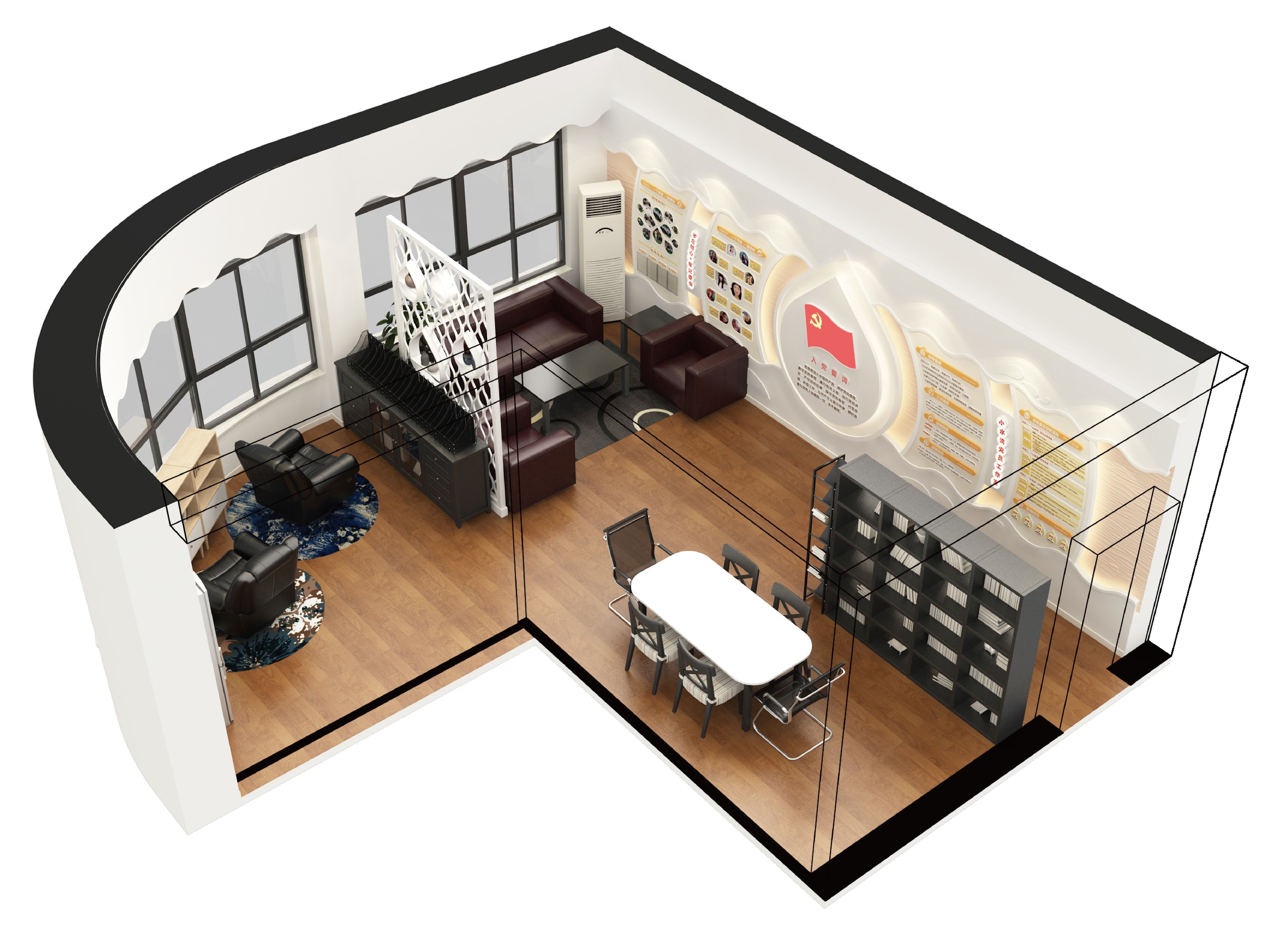 School activity room 3D model | CGTrader