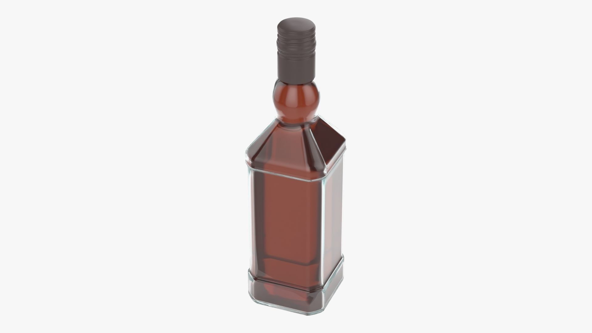 Bottle whiskey 08 3D model | CGTrader