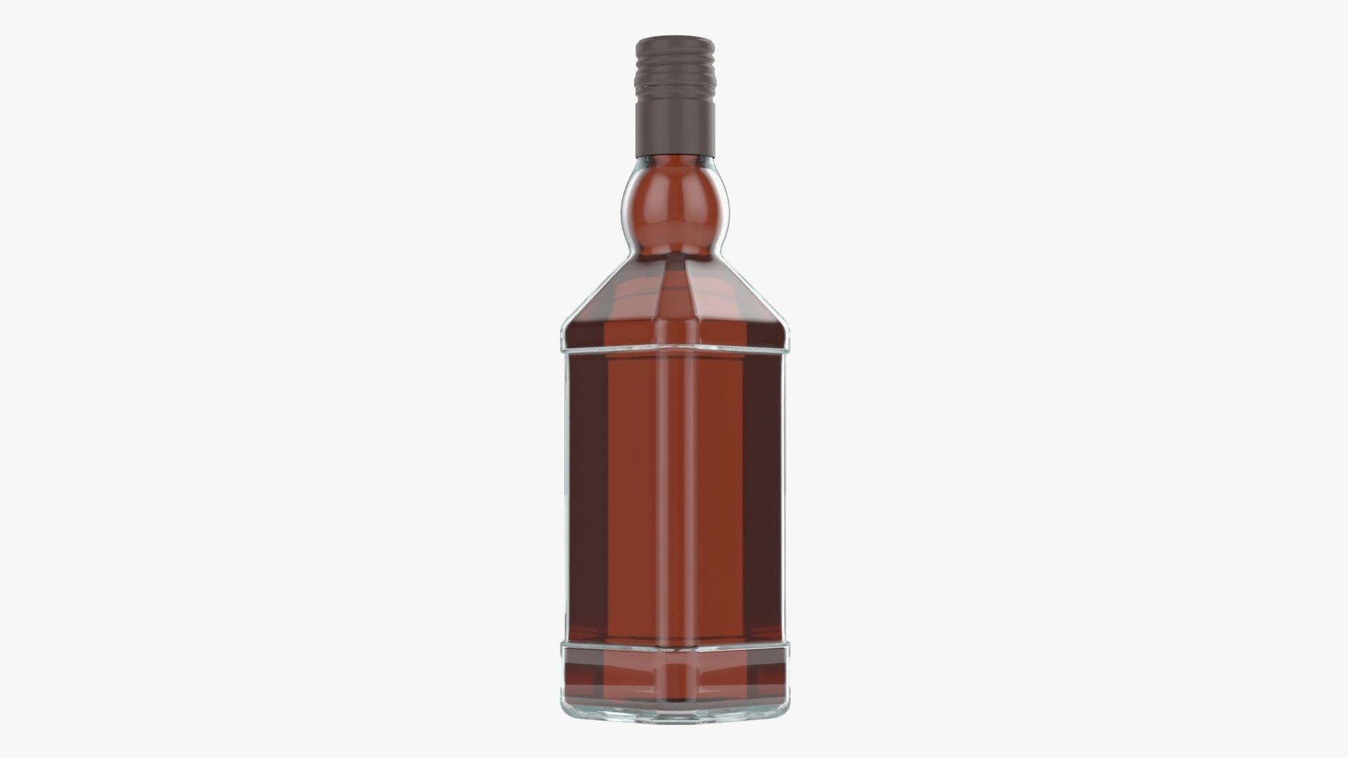 Bottle whiskey 08 3D model | CGTrader