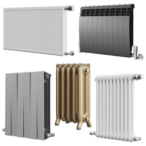 3D model Radiators v1 VR / AR / low-poly | CGTrader