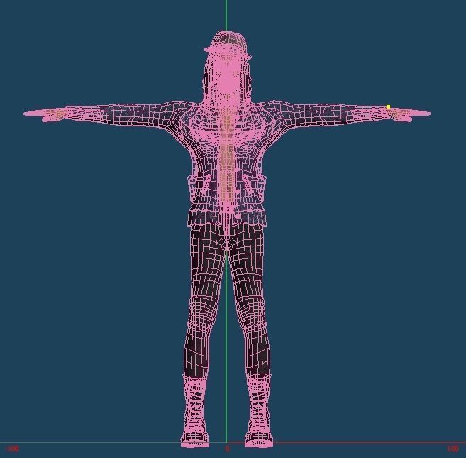 Unity Humanoid Model Male 008 free 3D model animated rigged | CGTrader