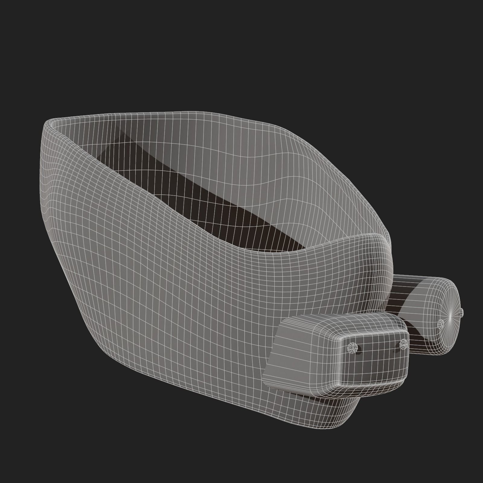 3D model Gas mask respirator scifi futuristic VR / AR / low-poly | CGTrader