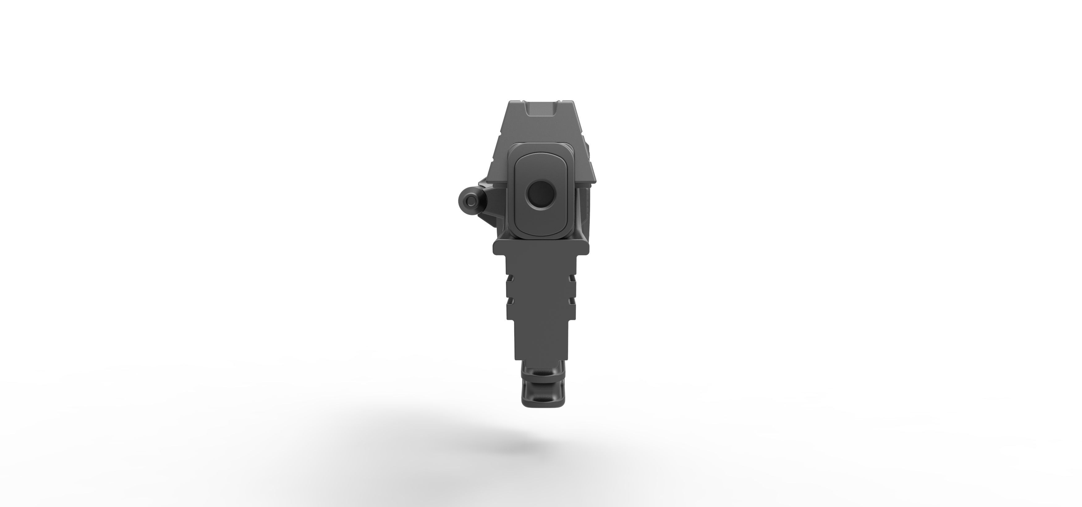 Peacekeeper Pulse Blaster Pistol from Farscape TV series 3D model ...