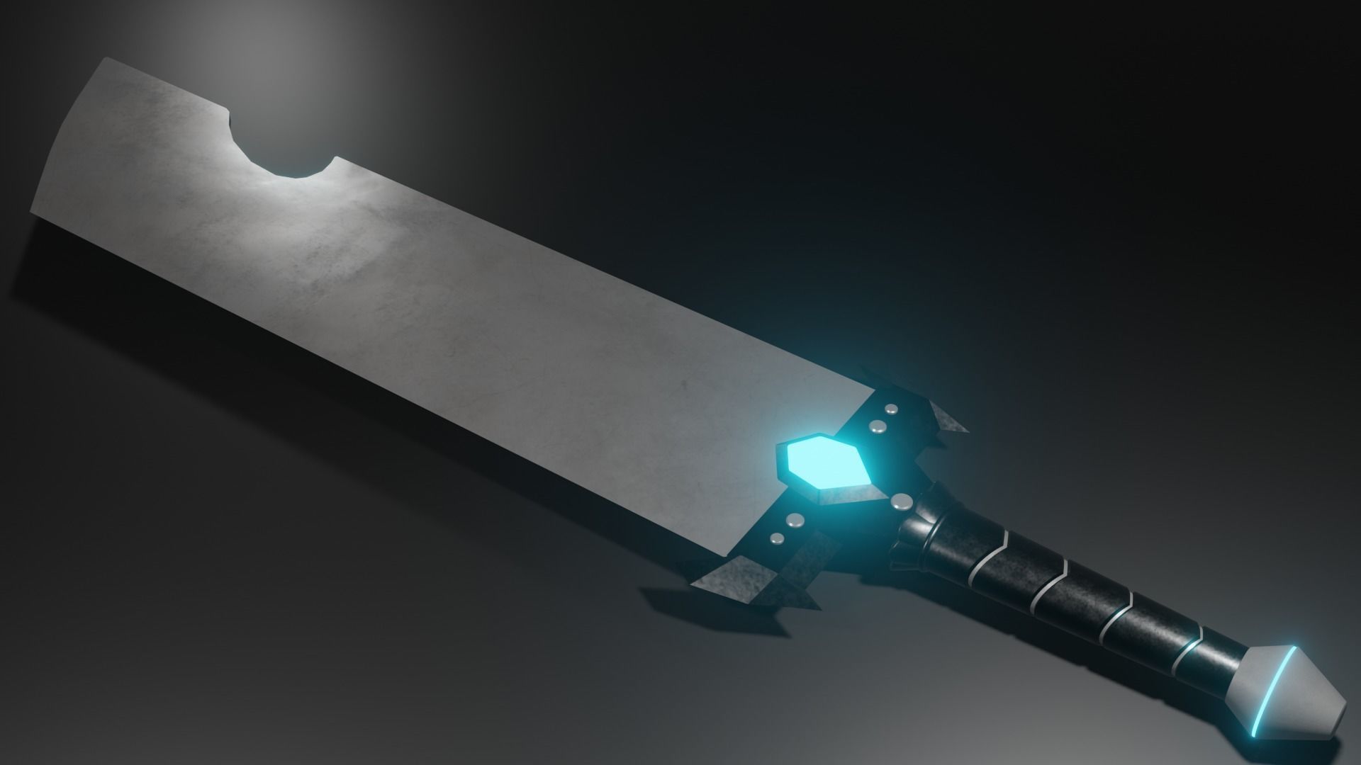 3D asset Heavy Sword | CGTrader