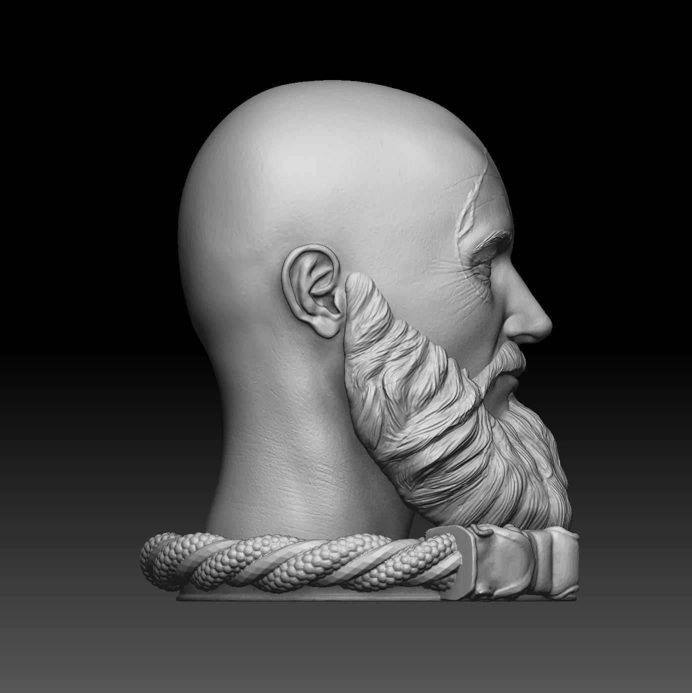 ragnar lothbrok 3D model 3D printable | CGTrader