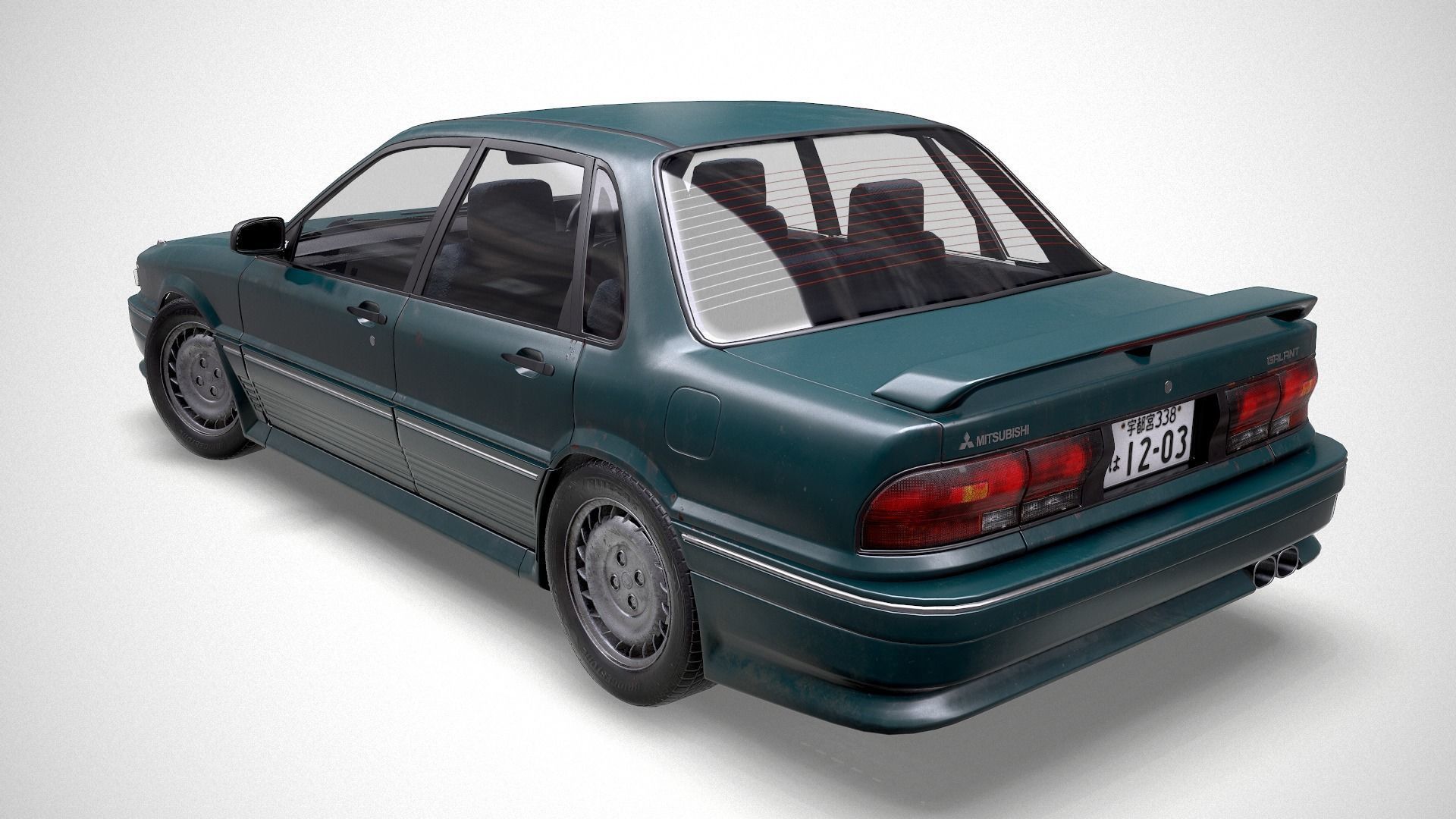 3D model Mitsubishi Galant 6 VR / AR / low-poly | CGTrader