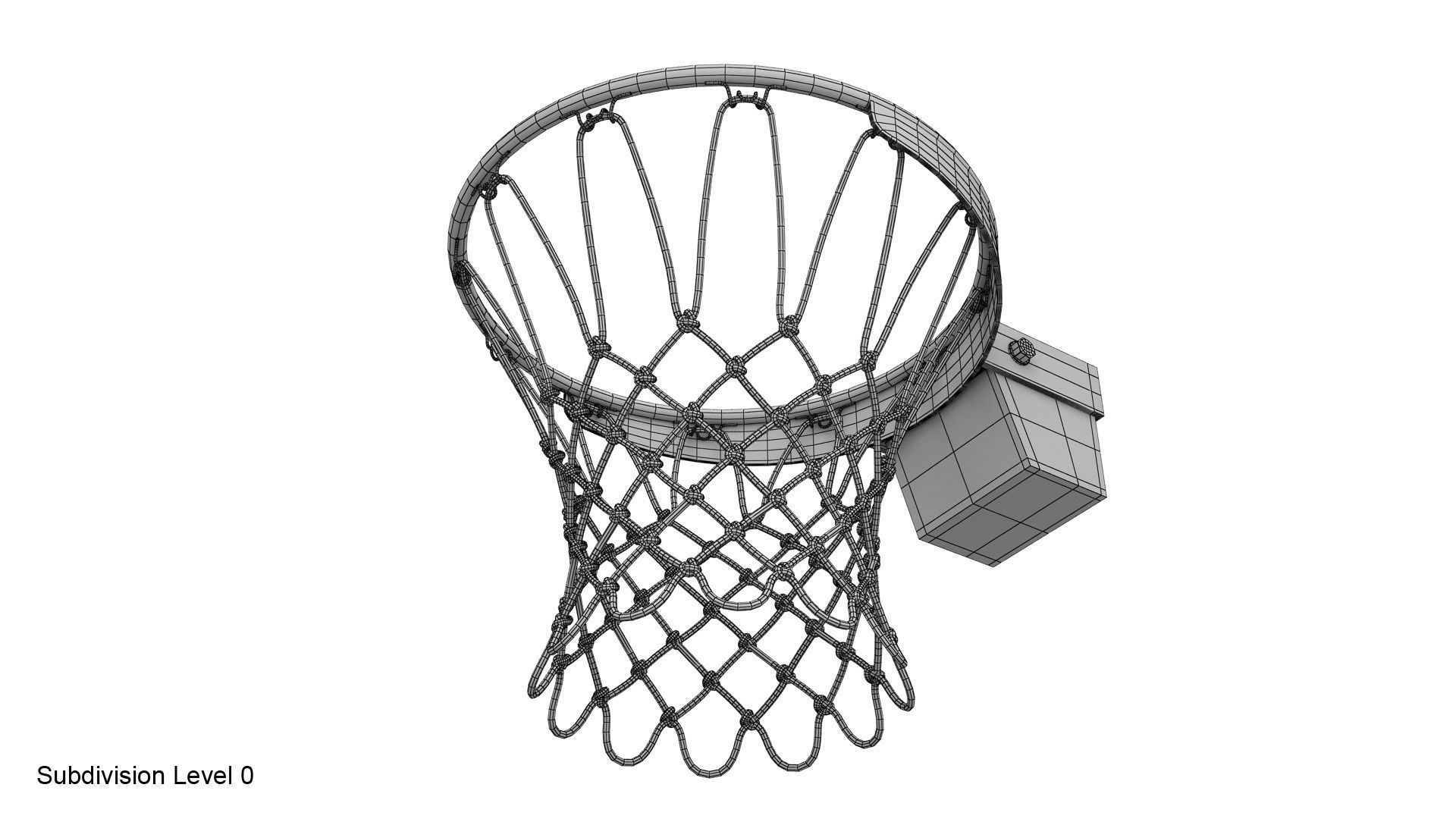 Basketball rim 3D model | CGTrader
