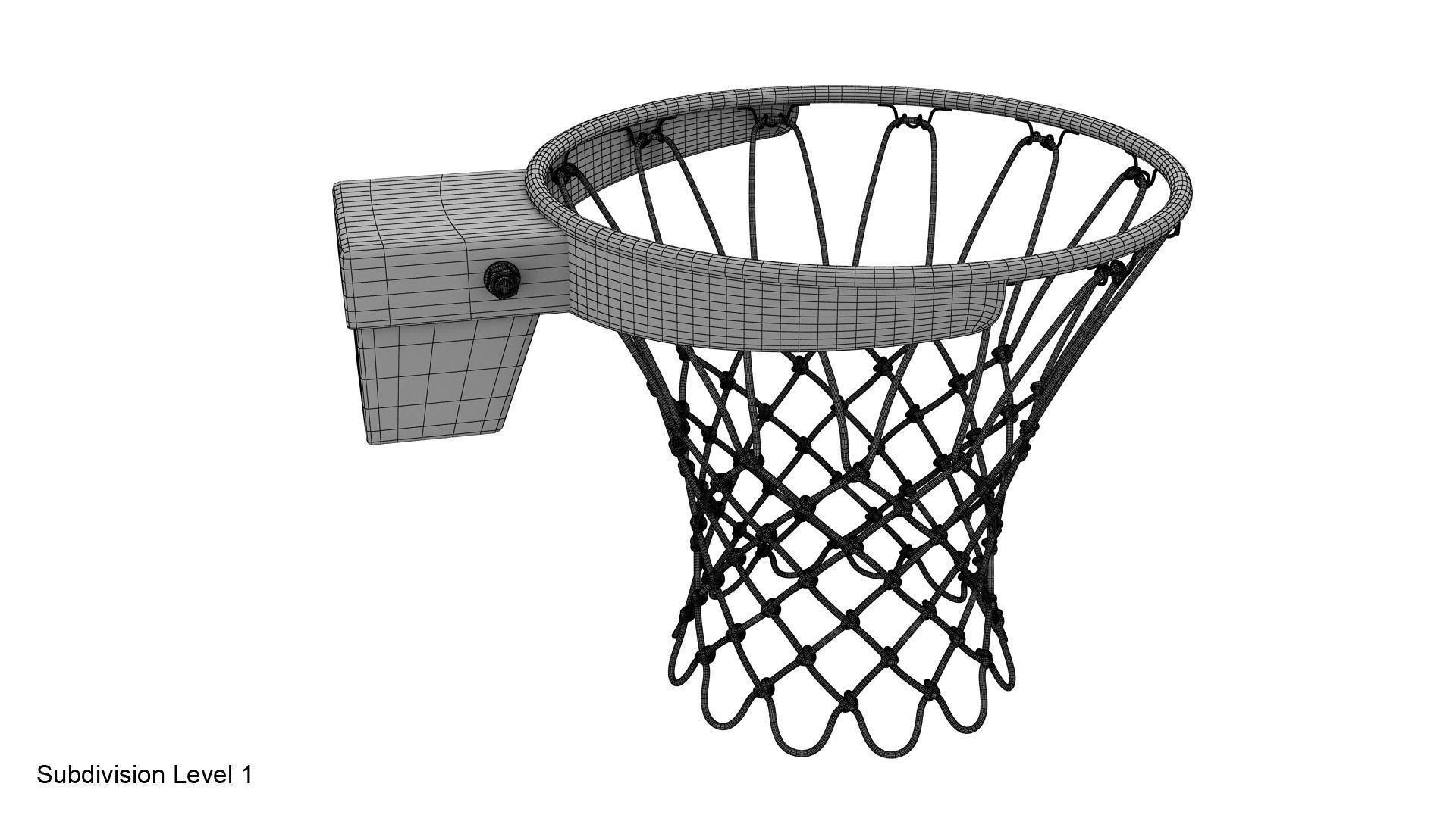 Basketball rim 3D model | CGTrader