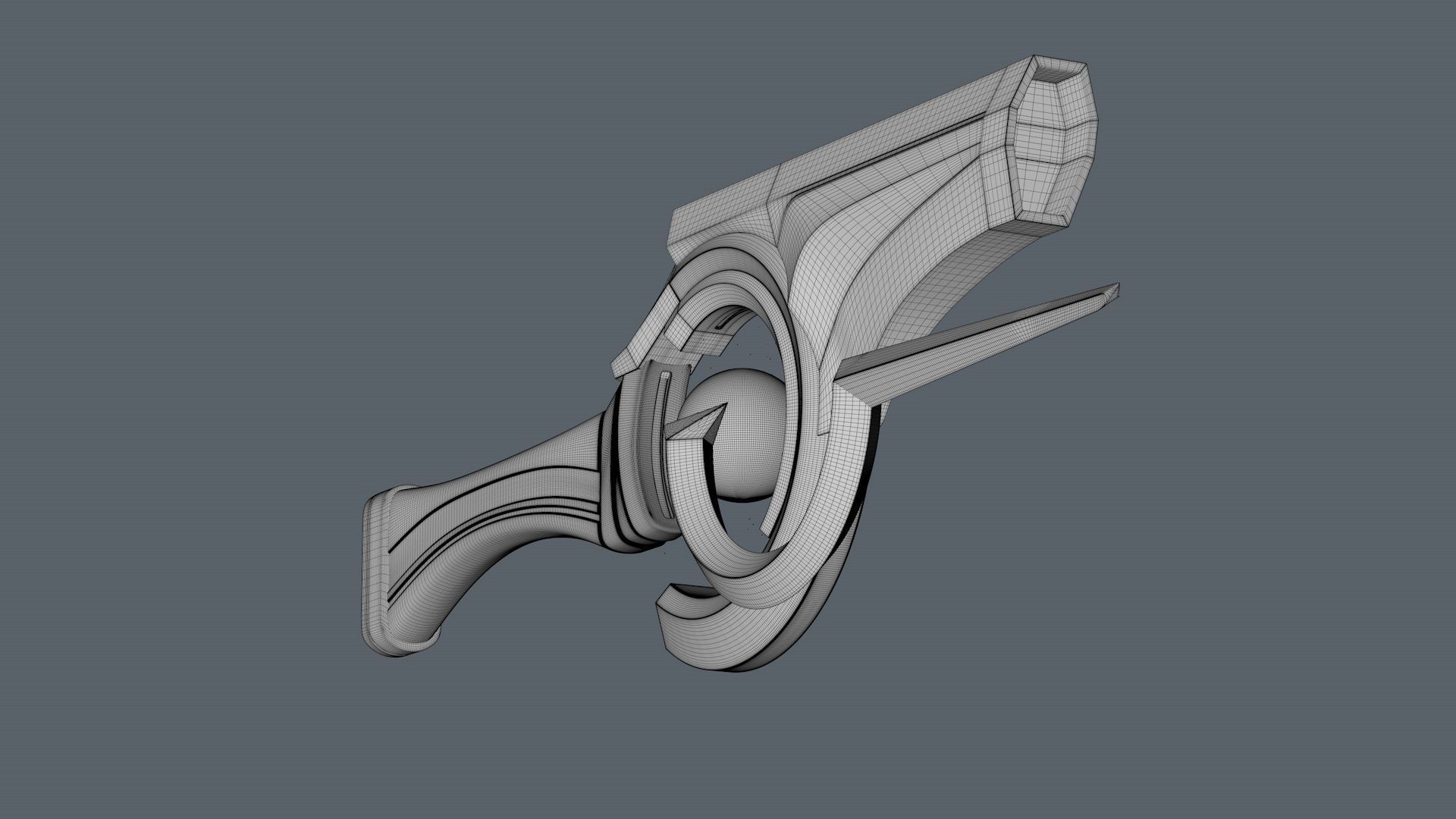 Cosmic Gun 3D model | CGTrader