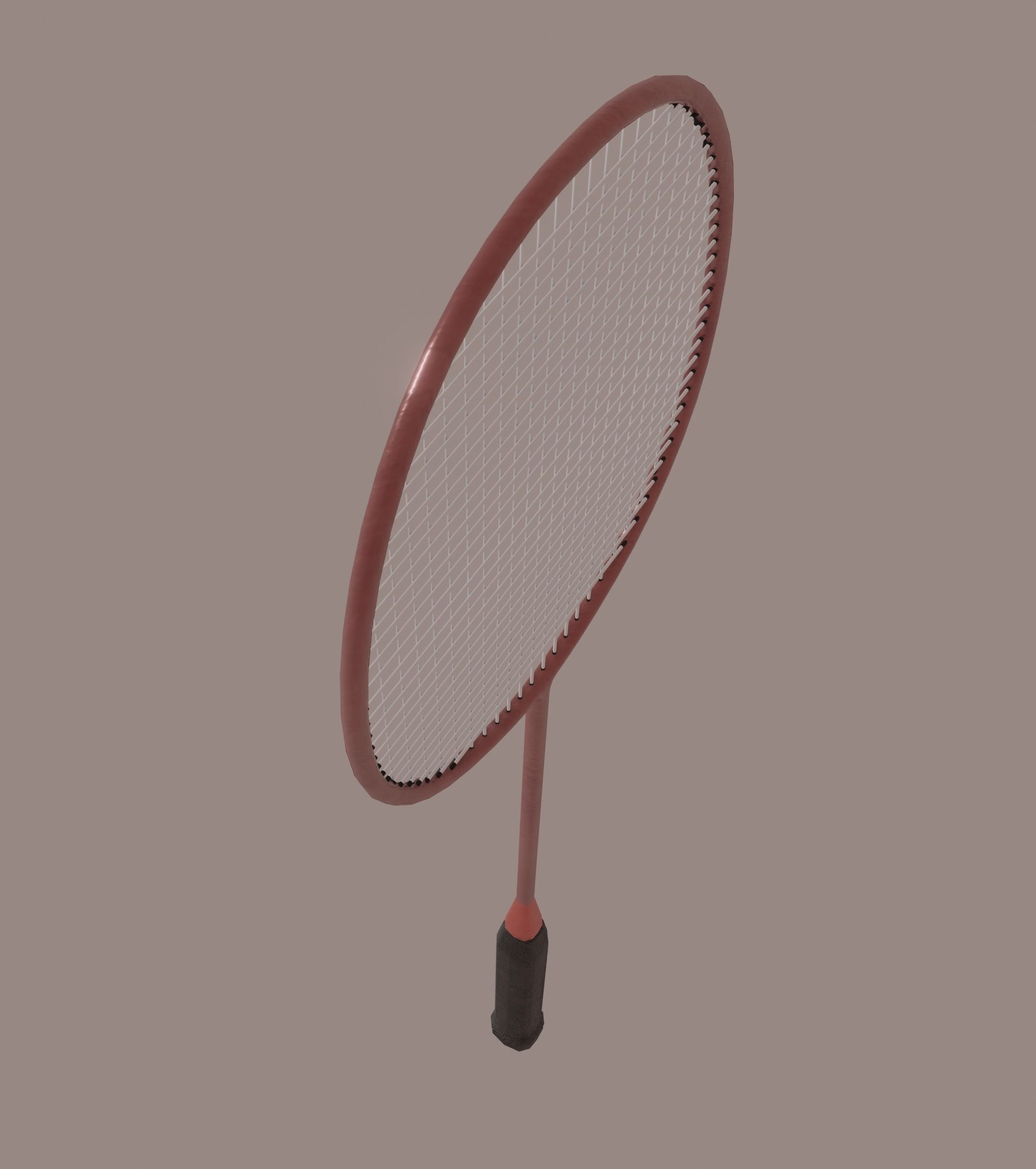 Badminton Racket 3D model | CGTrader