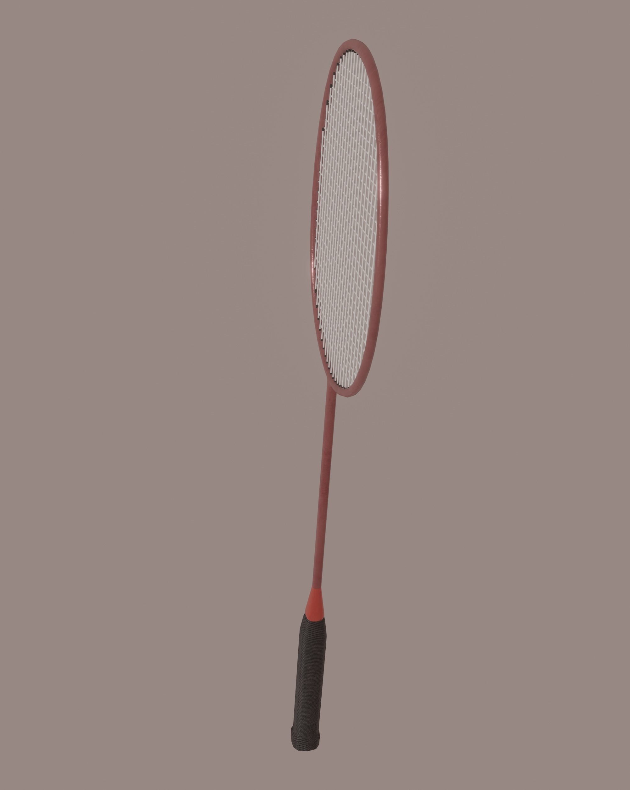 Badminton Racket 3D model | CGTrader