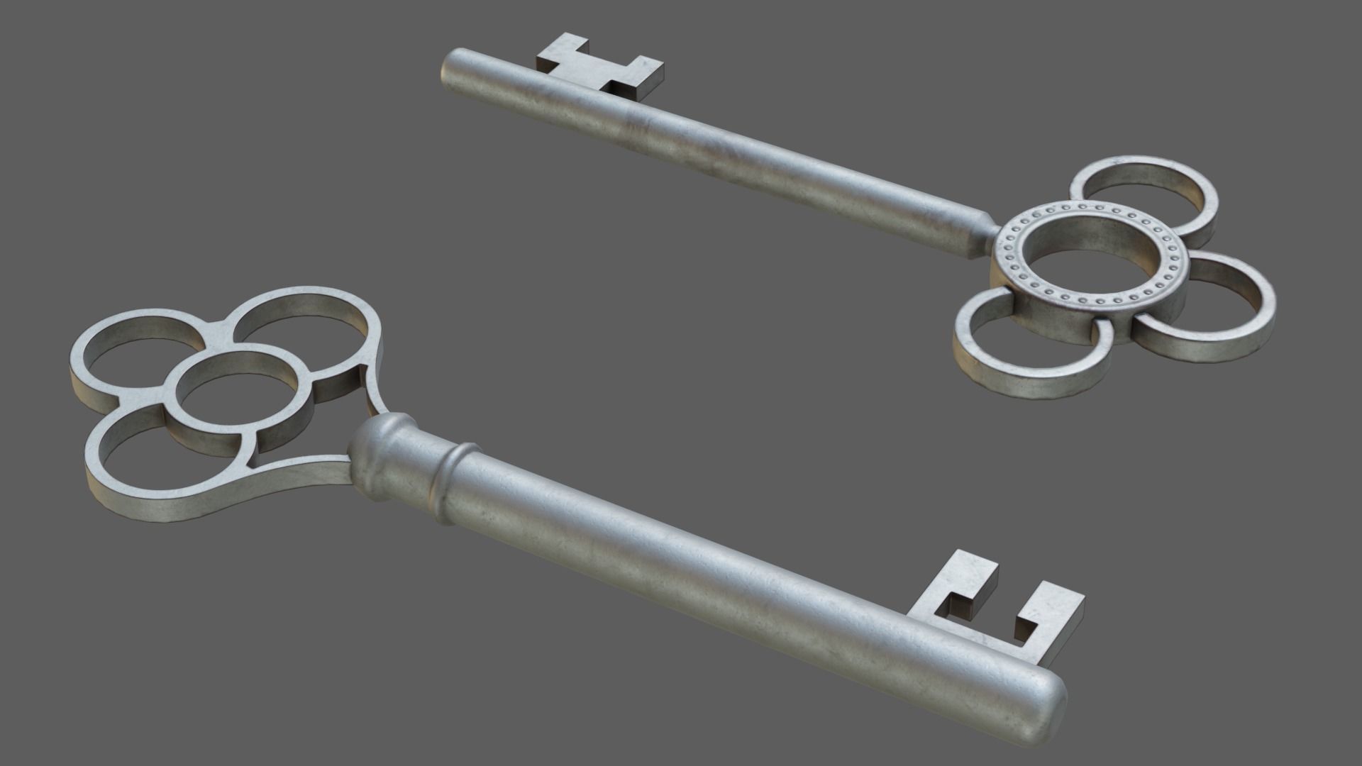 3D model Low poly keys VR / AR / low-poly | CGTrader