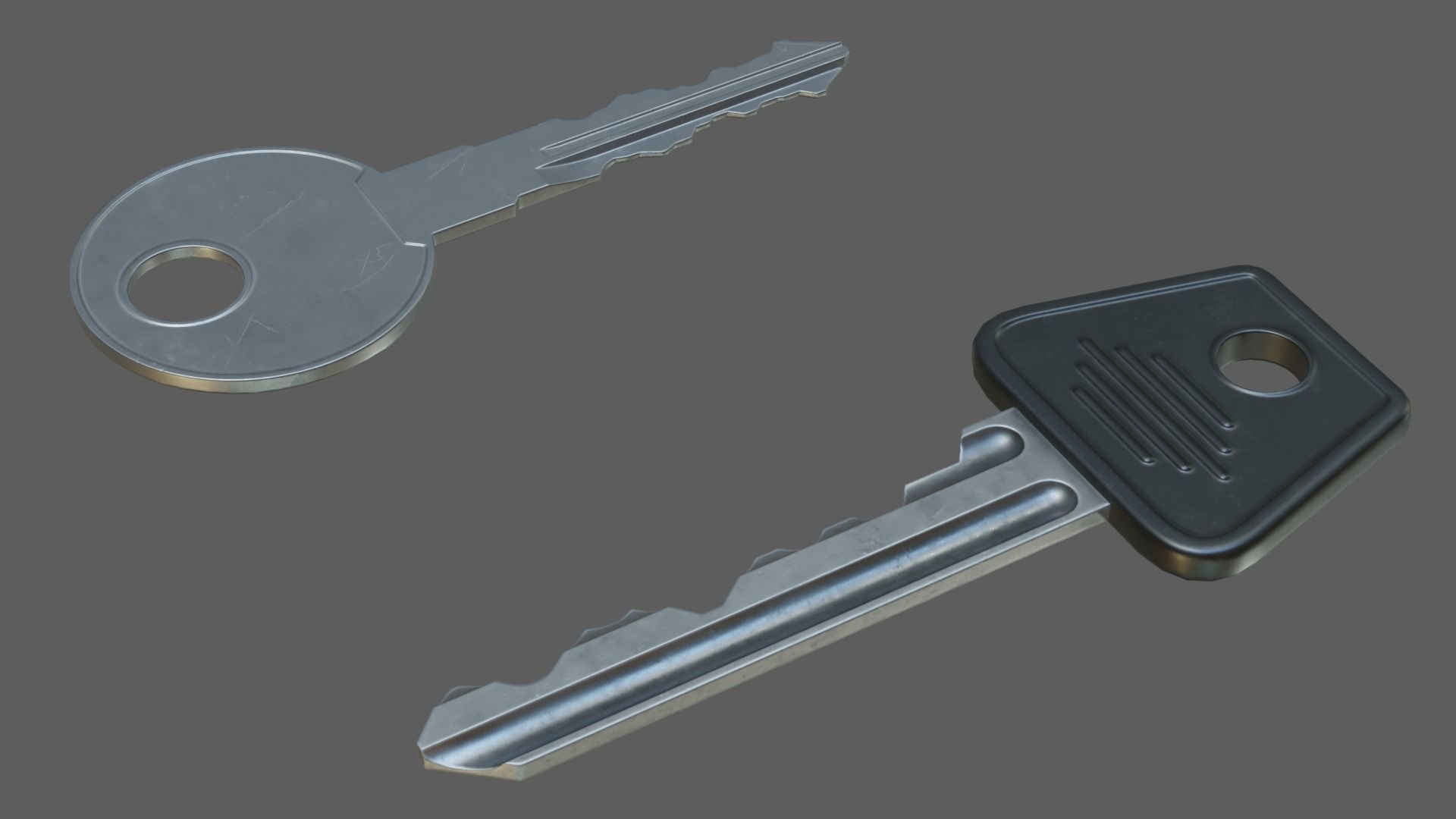 3D model Low poly keys VR / AR / low-poly | CGTrader