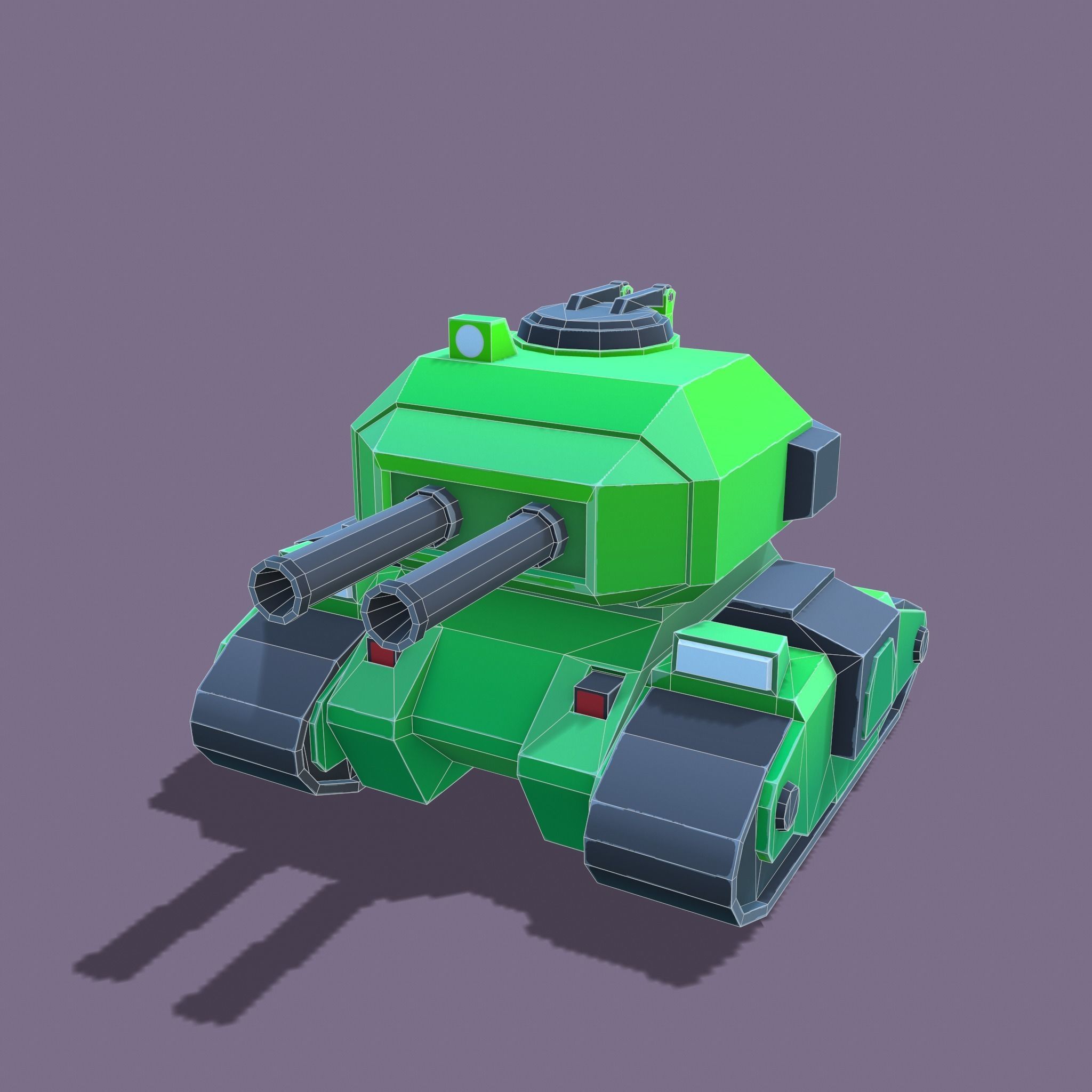3D model Stylized tanks pack VR / AR / low-poly | CGTrader
