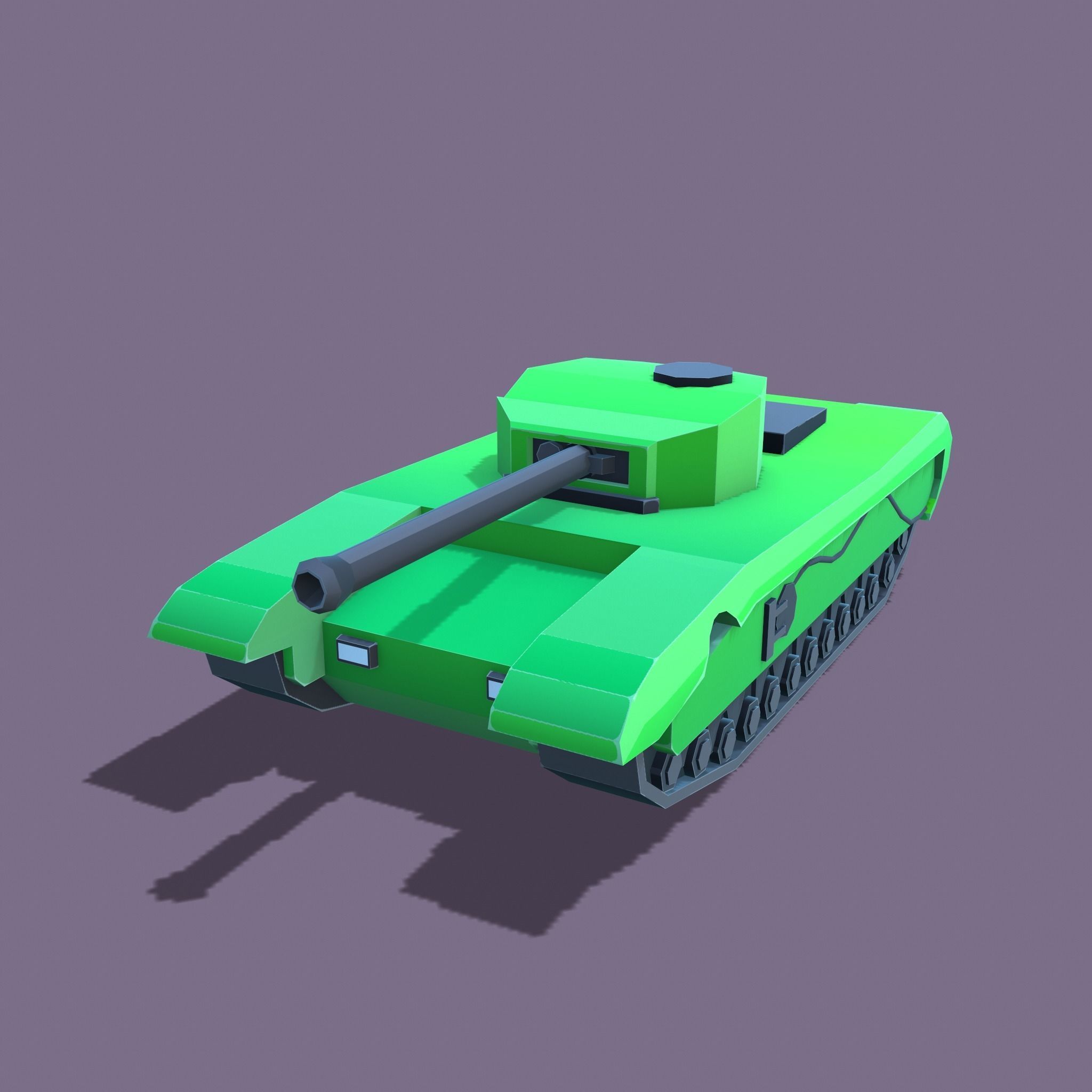 3D model Stylized tanks pack VR / AR / low-poly | CGTrader