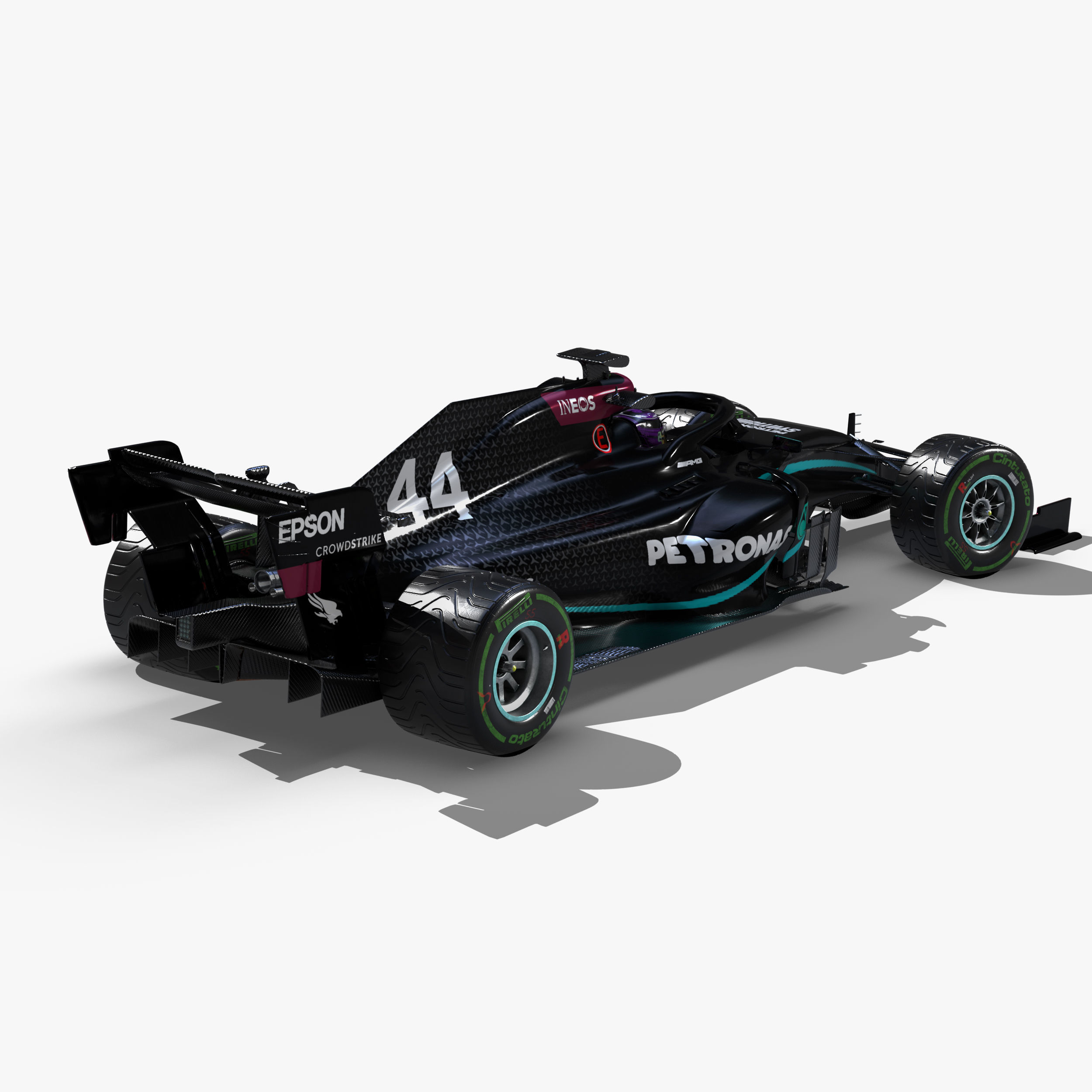 3D model Mercedes AMG F1 W11 EQ Power 2020 VR / AR / low-poly | CGTrader