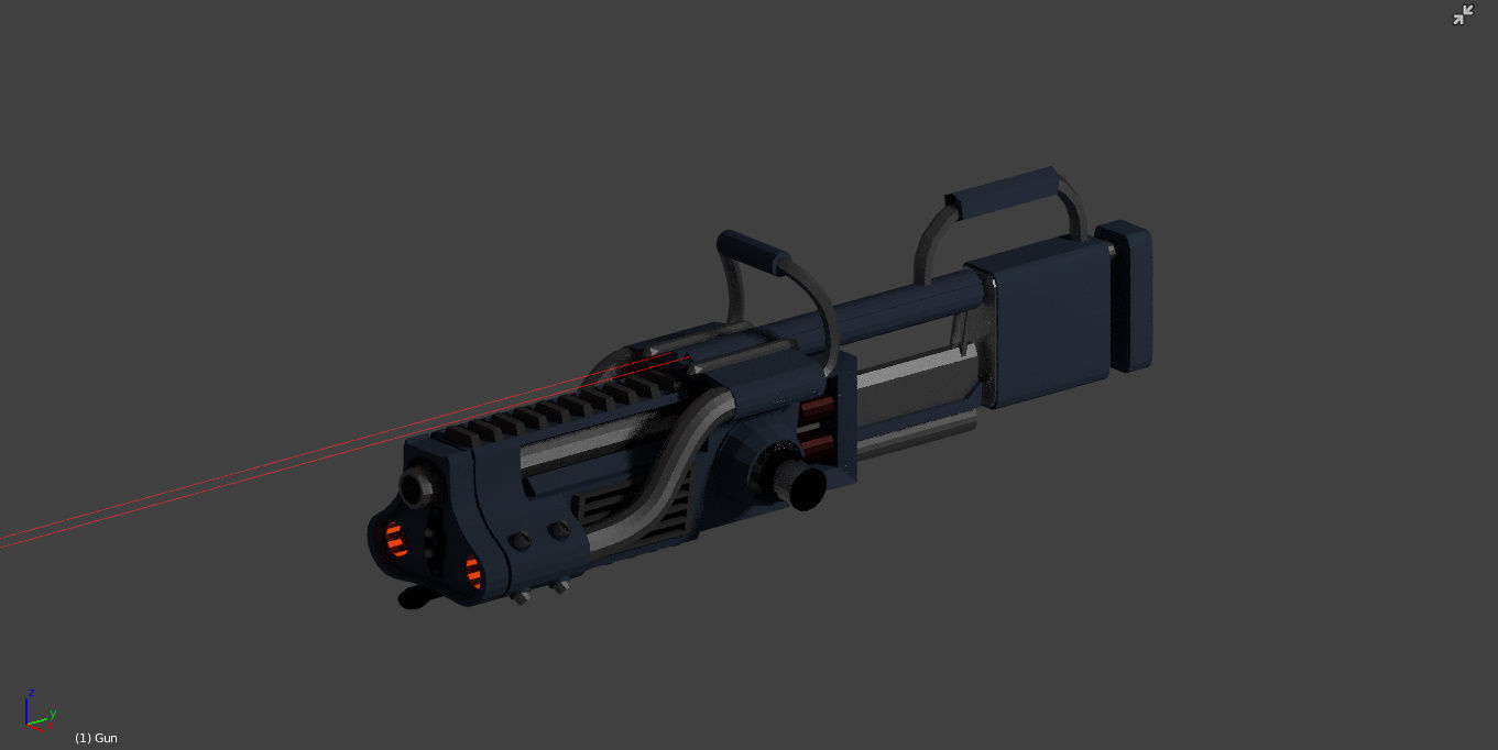 3D model Sci-fi heavy gunner soldier VR / AR / low-poly | CGTrader