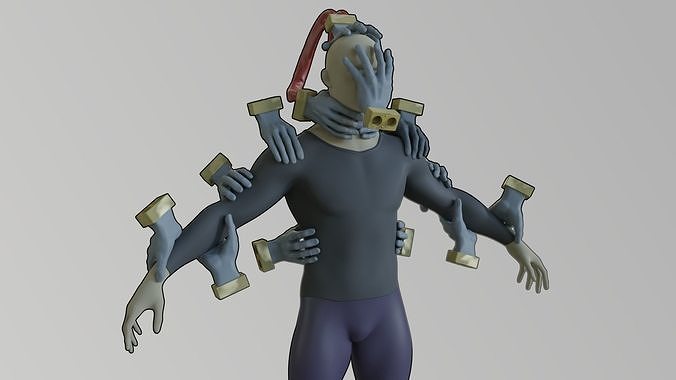 My Hero Academia Tomura Shigaraki Hand Mask cosplay for printing 3D ...