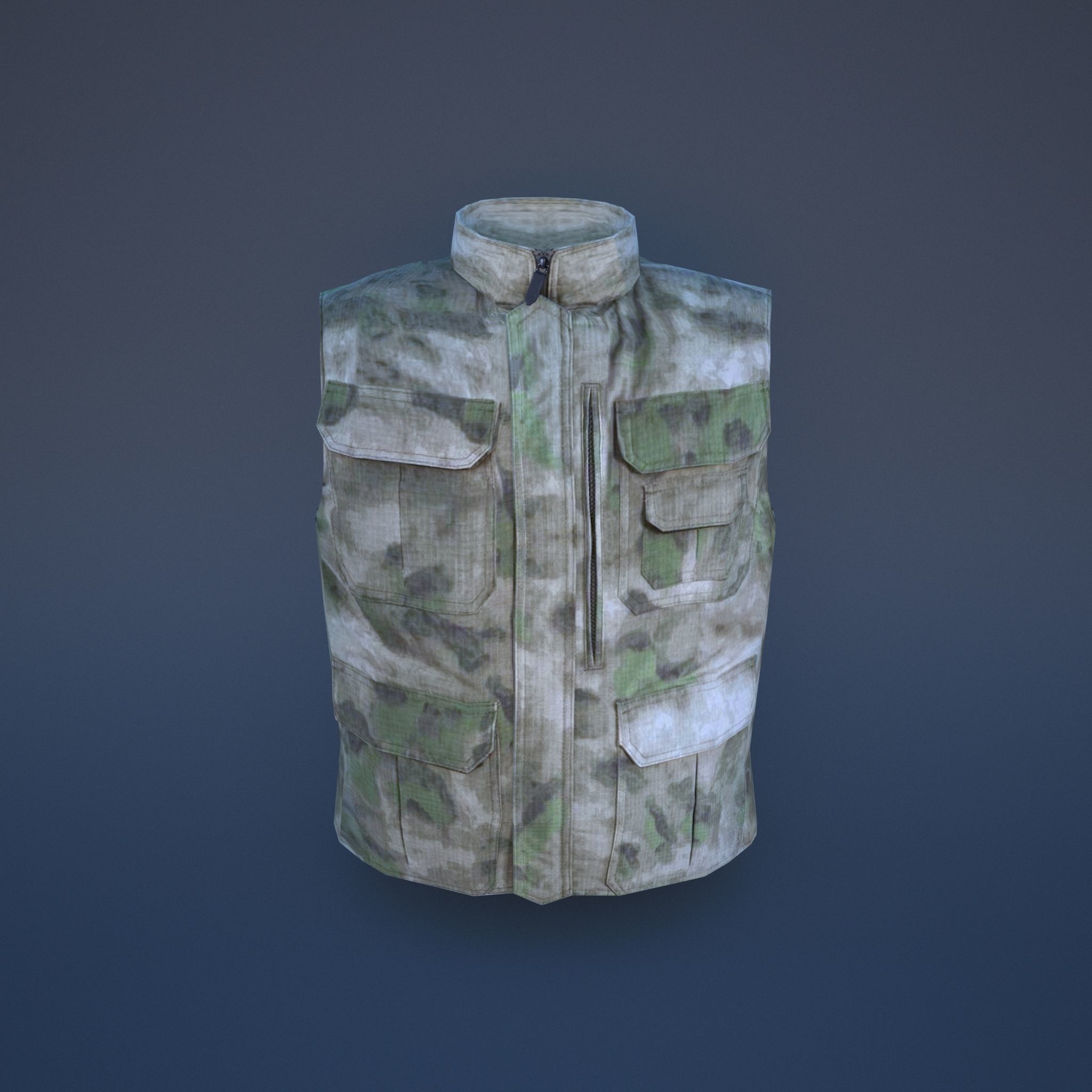 3D model military vest VR / AR / low-poly | CGTrader