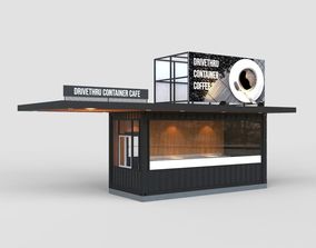 Container cafe 3D Models | CGTrader