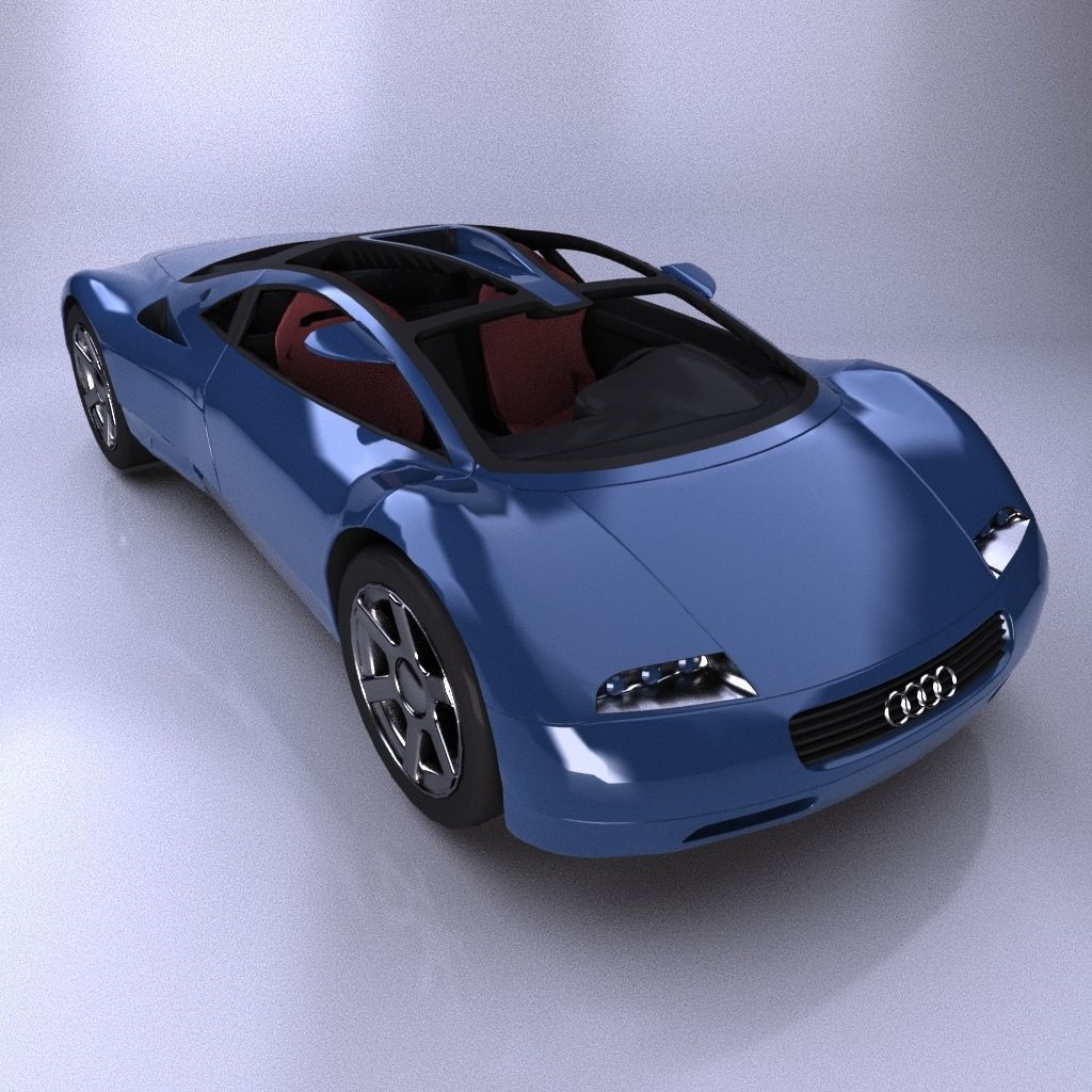 3D model Fictional Car Audi VR / AR / low-poly | CGTrader
